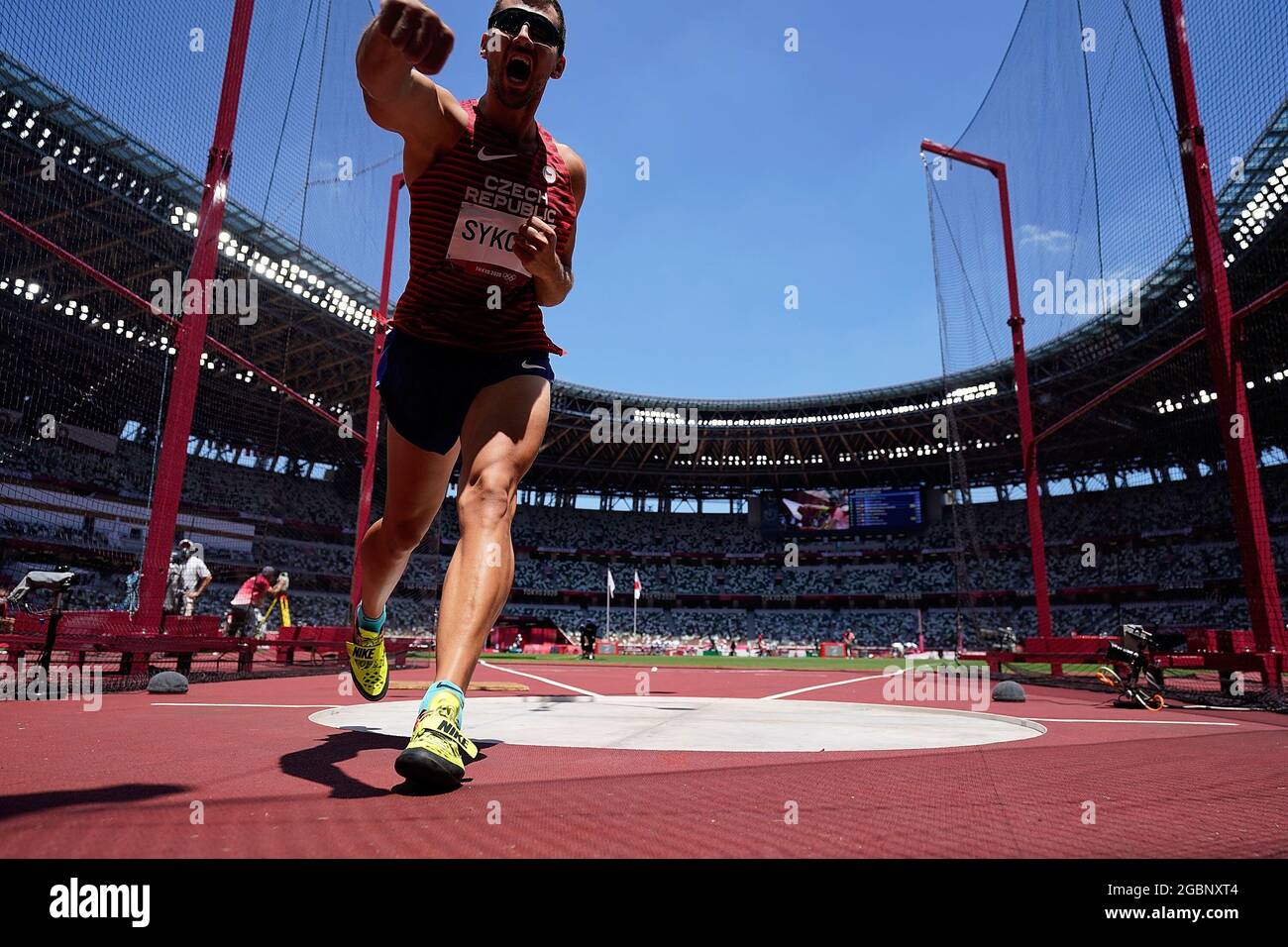 Tokyo, Japan. 5th Aug, 2021. Jiri Sykora of Czech Republic competes ...