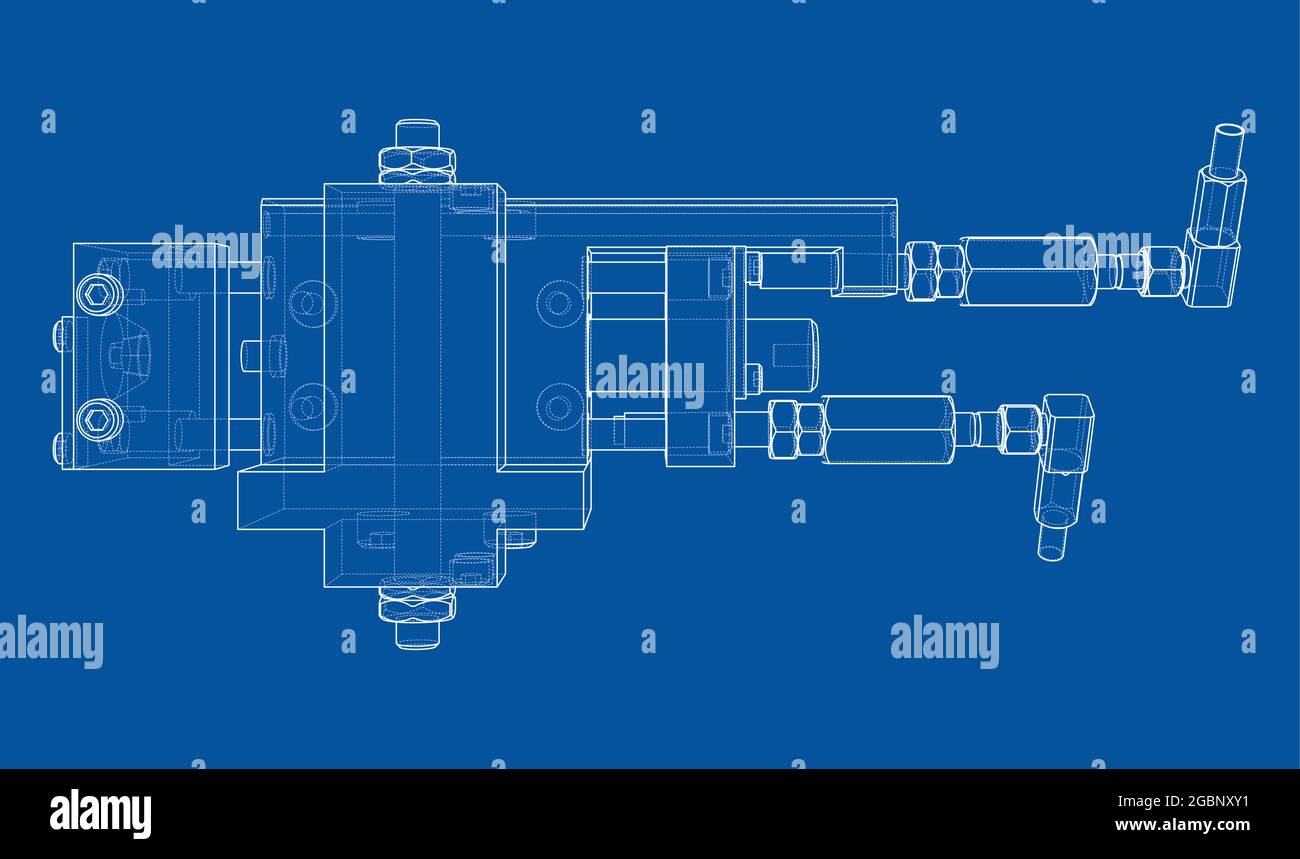 Abstract industry object concept. Vector Stock Vector Image & Art - Alamy