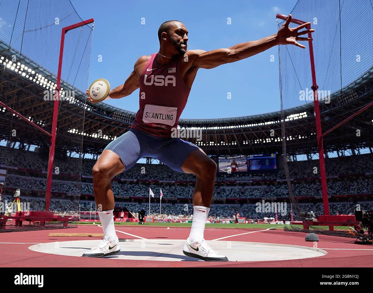 Tokyo, Japan. 5th Aug, 2021. Garrett Scantling of the United States ...