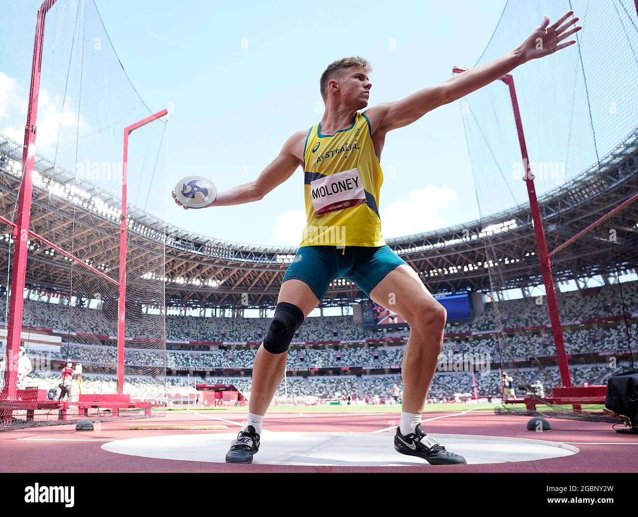 Tokyo, Japan. 5th Aug, 2021. Ashley Moloney of Australia competes ...