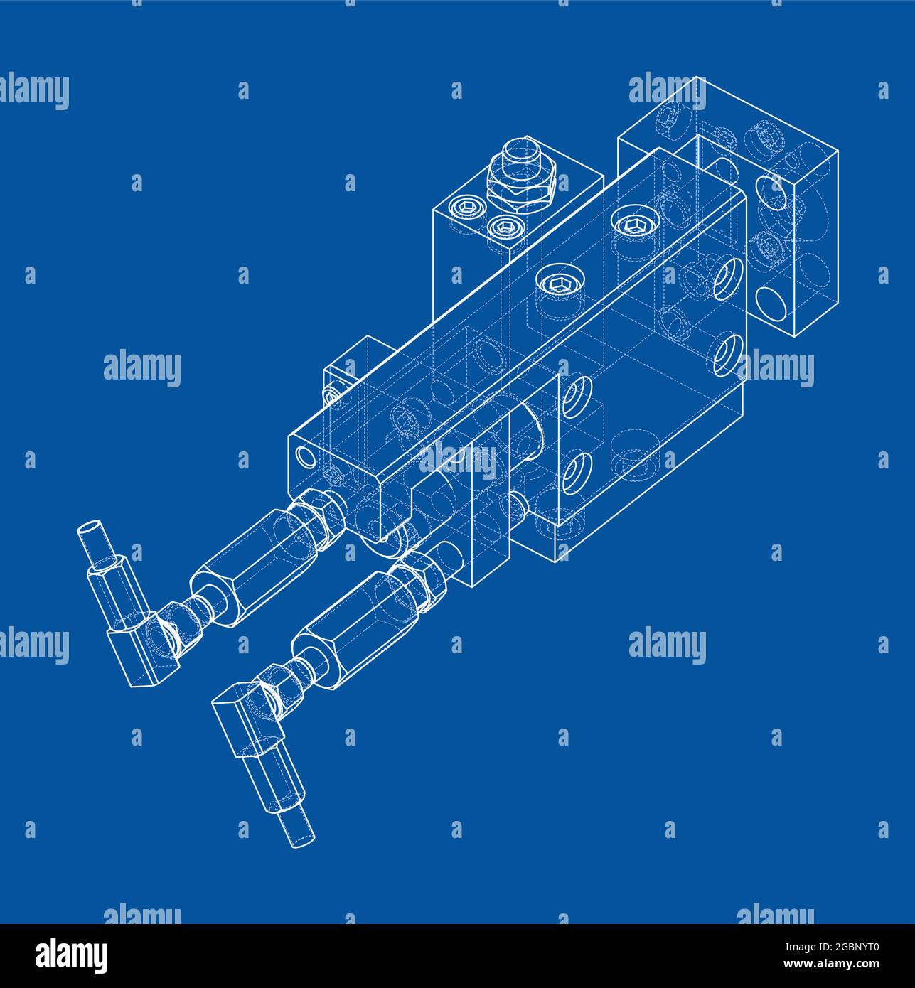 Abstract industry object concept. Vector Stock Vector Image & Art - Alamy