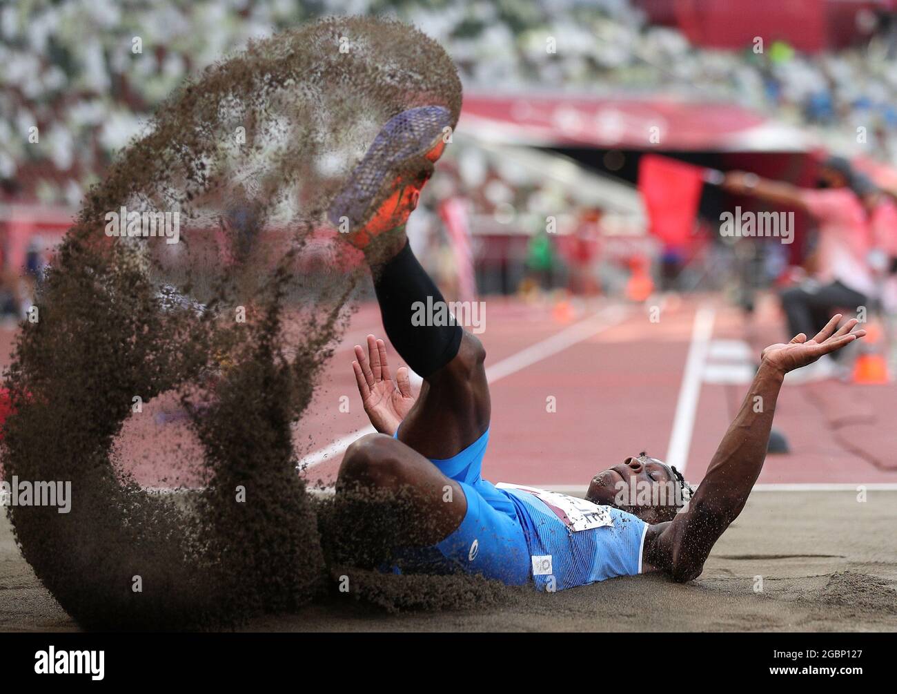 Tokyo, Japan. 5th Aug, 2021. Emanuel Ihemeje of Italy competes during ...
