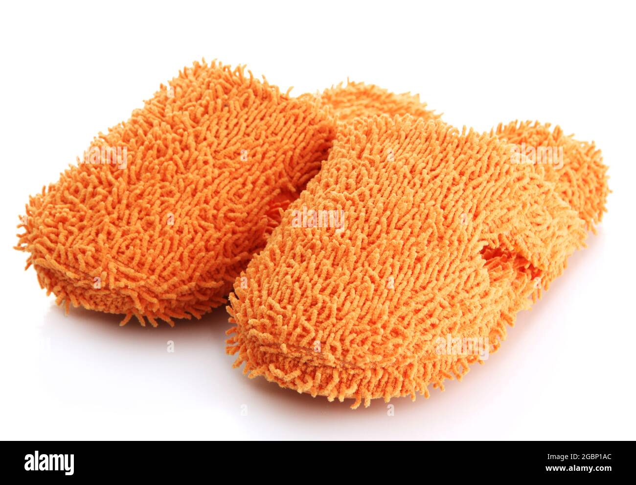 bright slippers, isolated on white Stock Photo - Alamy