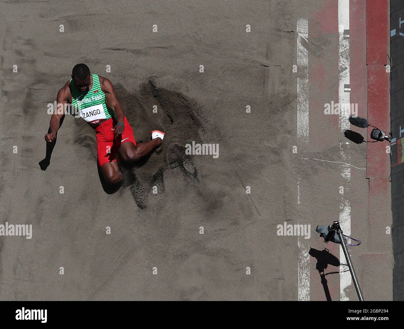 Tokyo, Japan. 5th Aug, 2021. Hugues Fabrice Zango of Burkina Faso ...