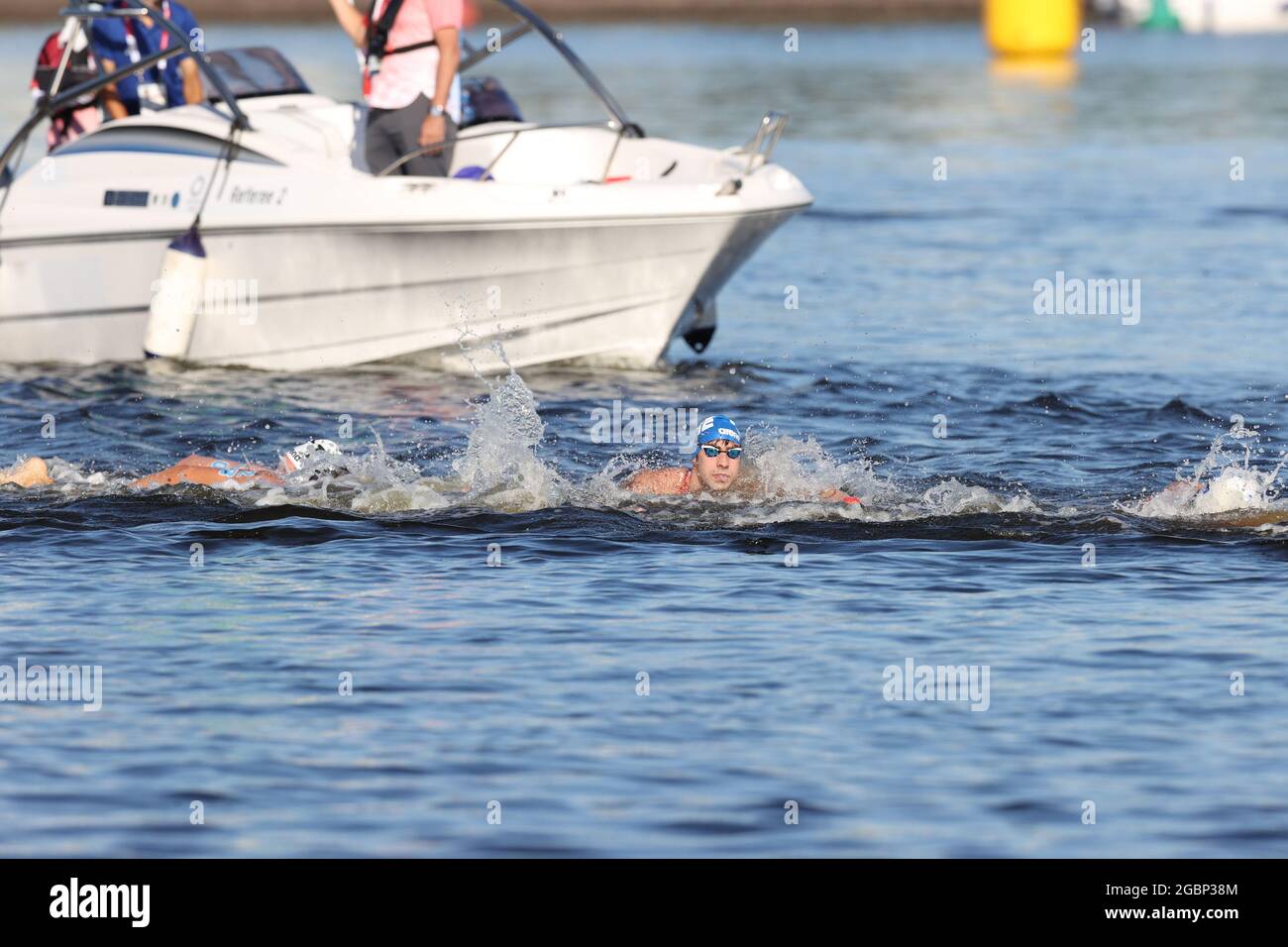 KYNIGAKIS Athanasios (GRE), AUGUST 5th, 2021 - Marathon Swimming : Men's 10km during the Tokyo ...
