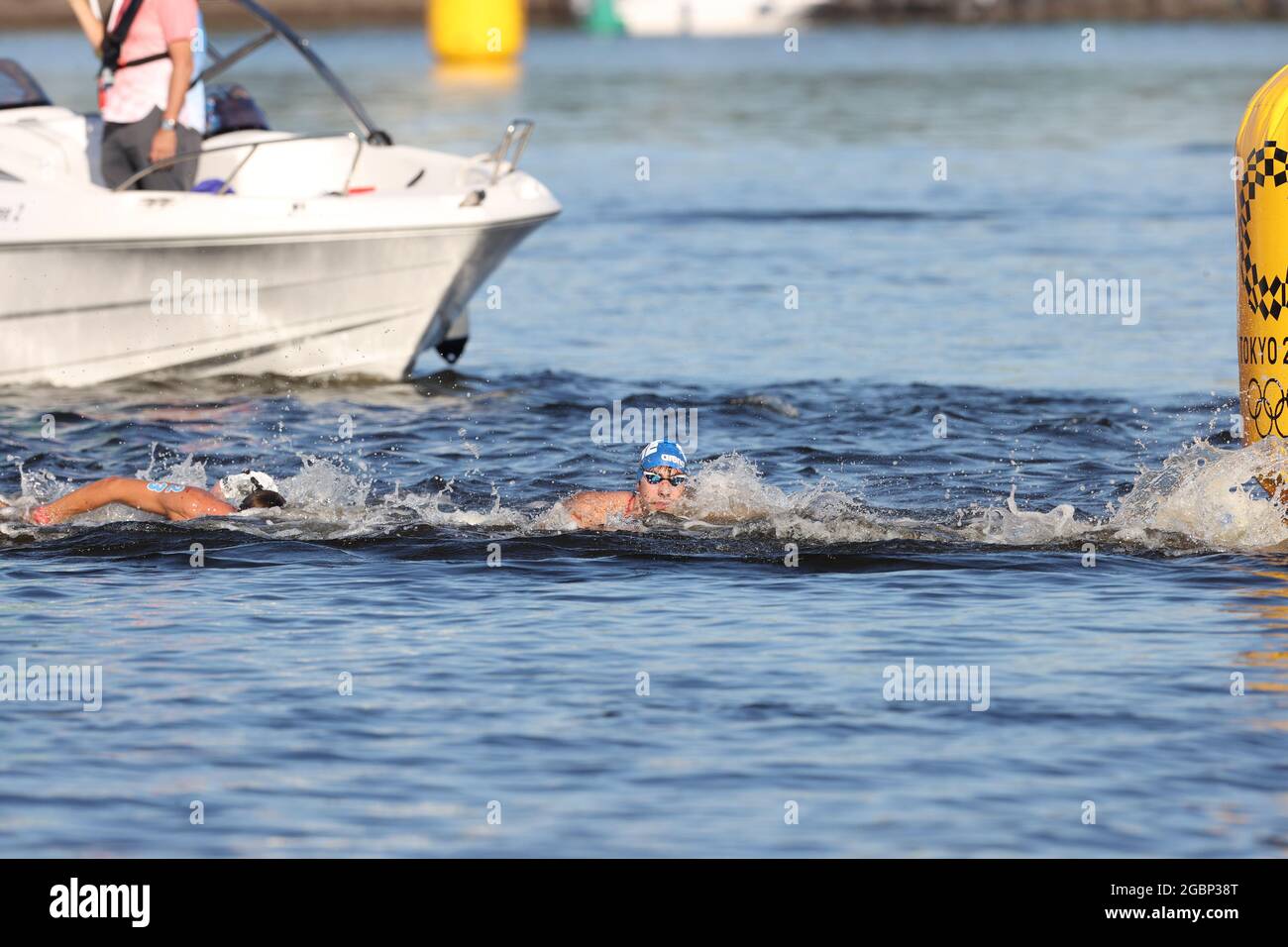 KYNIGAKIS Athanasios (GRE), AUGUST 5th, 2021 - Marathon Swimming : Men's 10km during the Tokyo ...