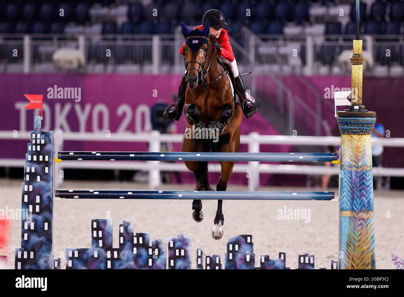 TOKYO, JAPAN - AUGUST 3: Jessica Springsteen of The United States of ...