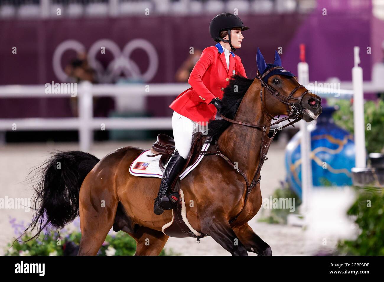 TOKYO, JAPAN - AUGUST 3: Jessica Springsteen of The United States of ...