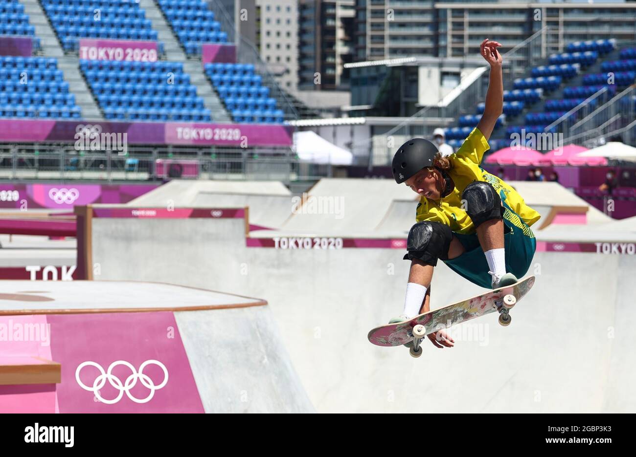 Tokyo, Japan. 5th Aug, 2021. Keegan Palmer of Australia competes during ...