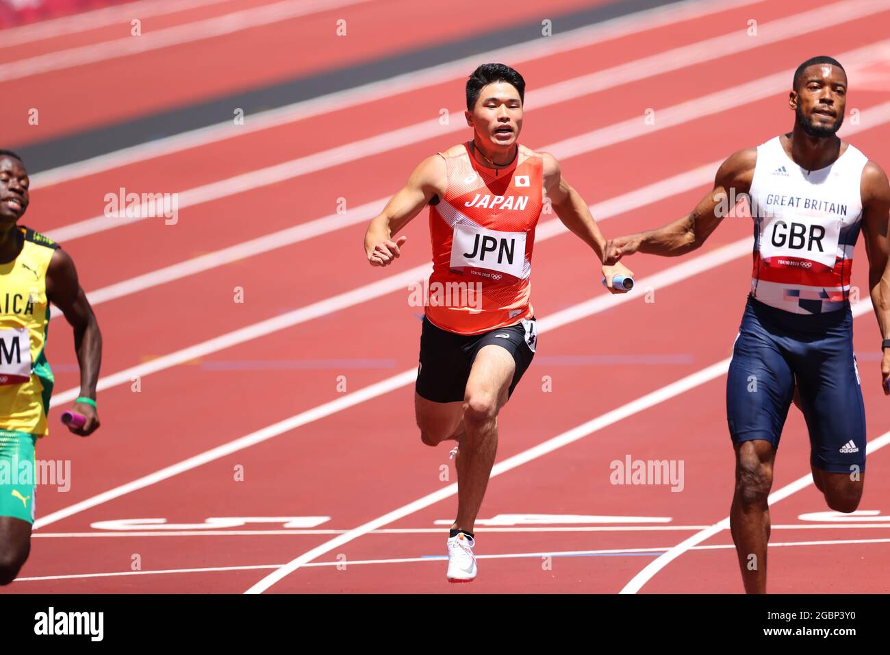 Tokyo, Japan. 5th Aug, 2021. Yuki Koike (JPN) Athletics : Men's 4100m ...