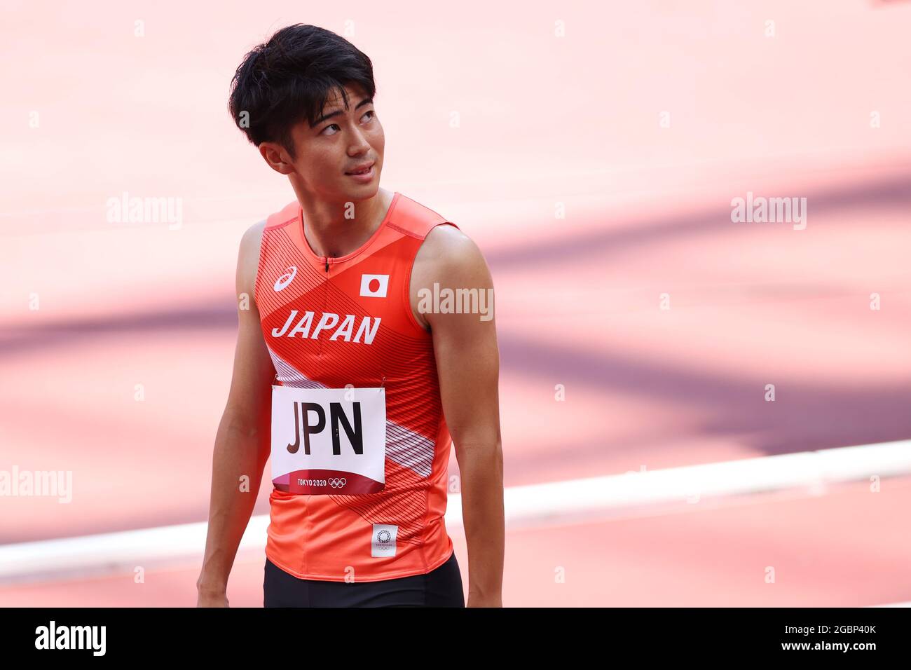 Tokyo, Japan. 5th Aug, 2021. Shuhei Tada (JPN) Athletics : Men's 4100m ...