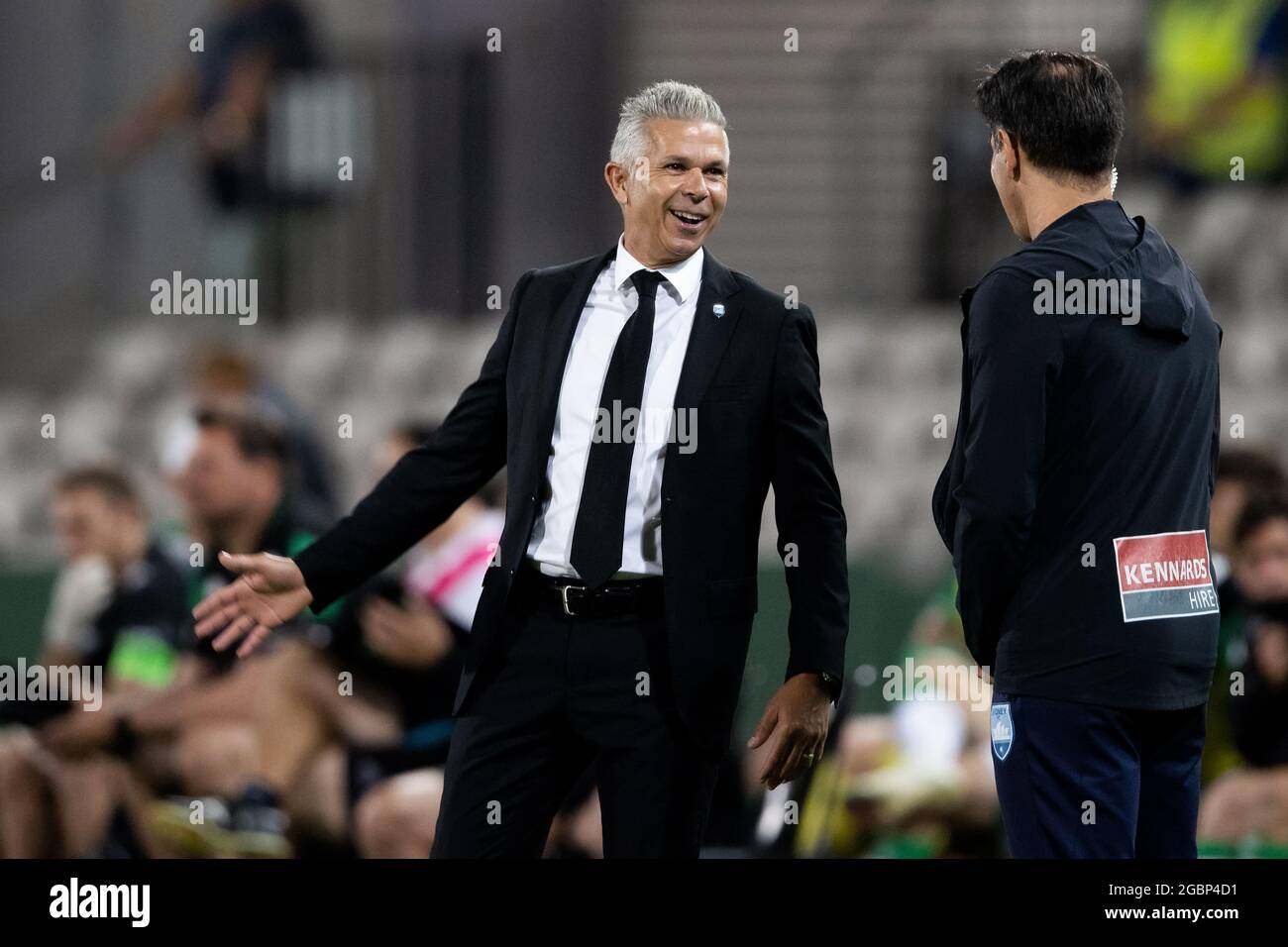 SYDNEY, AUSTRALIA - MARCH 10: Sydney FC Manager Steve Corica has a ...
