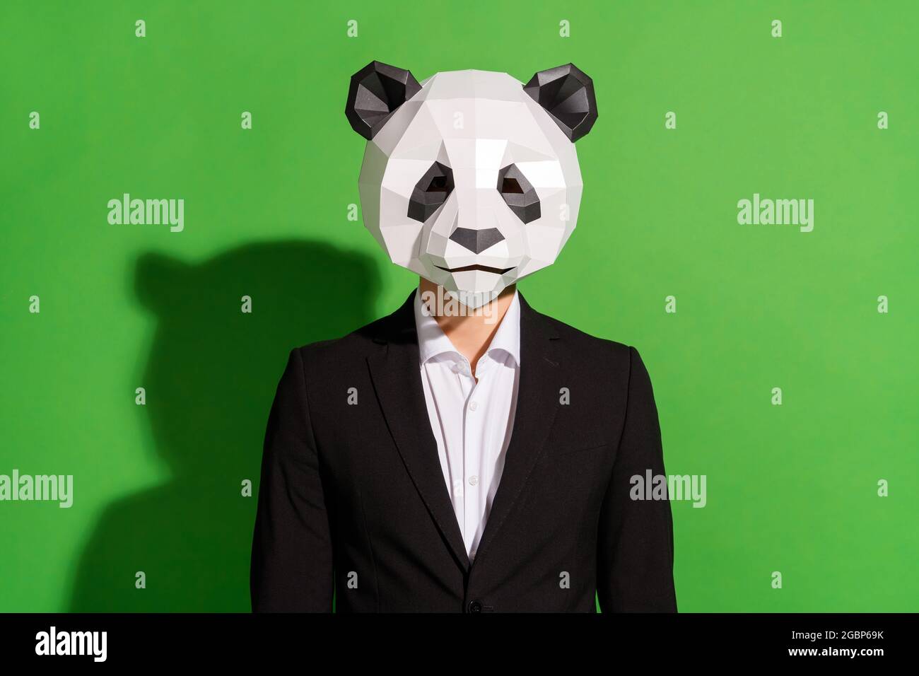Panda bear disguise costume hi-res stock photography and images - Alamy