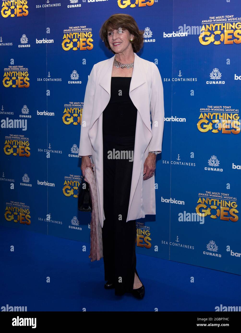 London, UK. 04th Aug, 2021. Rosemarie Ford attends the Anything Goes ...