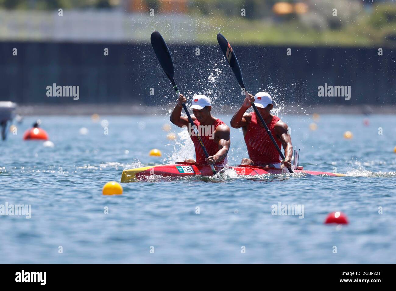 Tokyo, Japan. 5th Aug, 2021. Wang Congkang (L)/Bu Tingkai of China ...