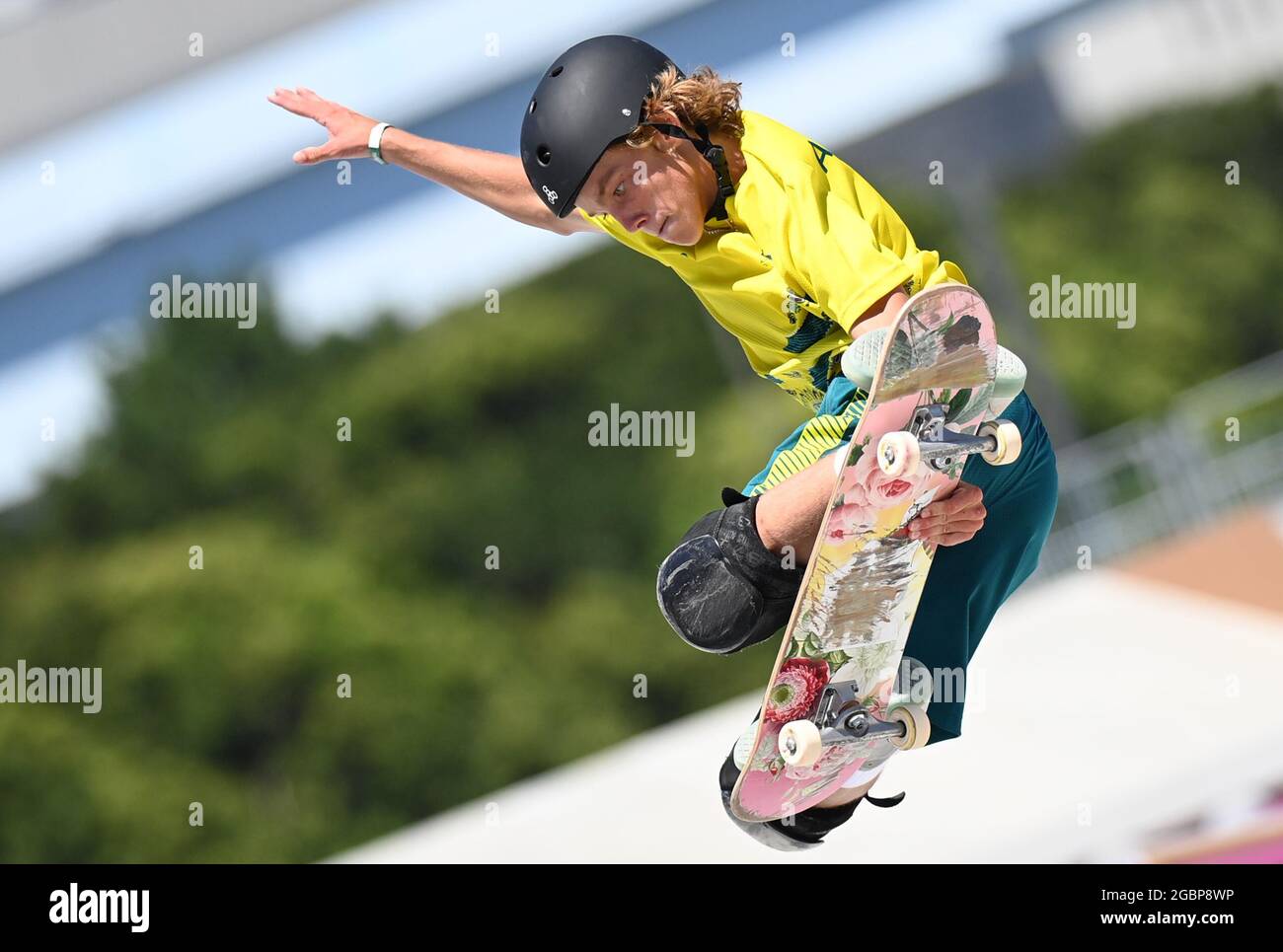 Tokio, Japan. 05th Aug, 2021. Skateboard: Olympics, Park, Men, Final at ...