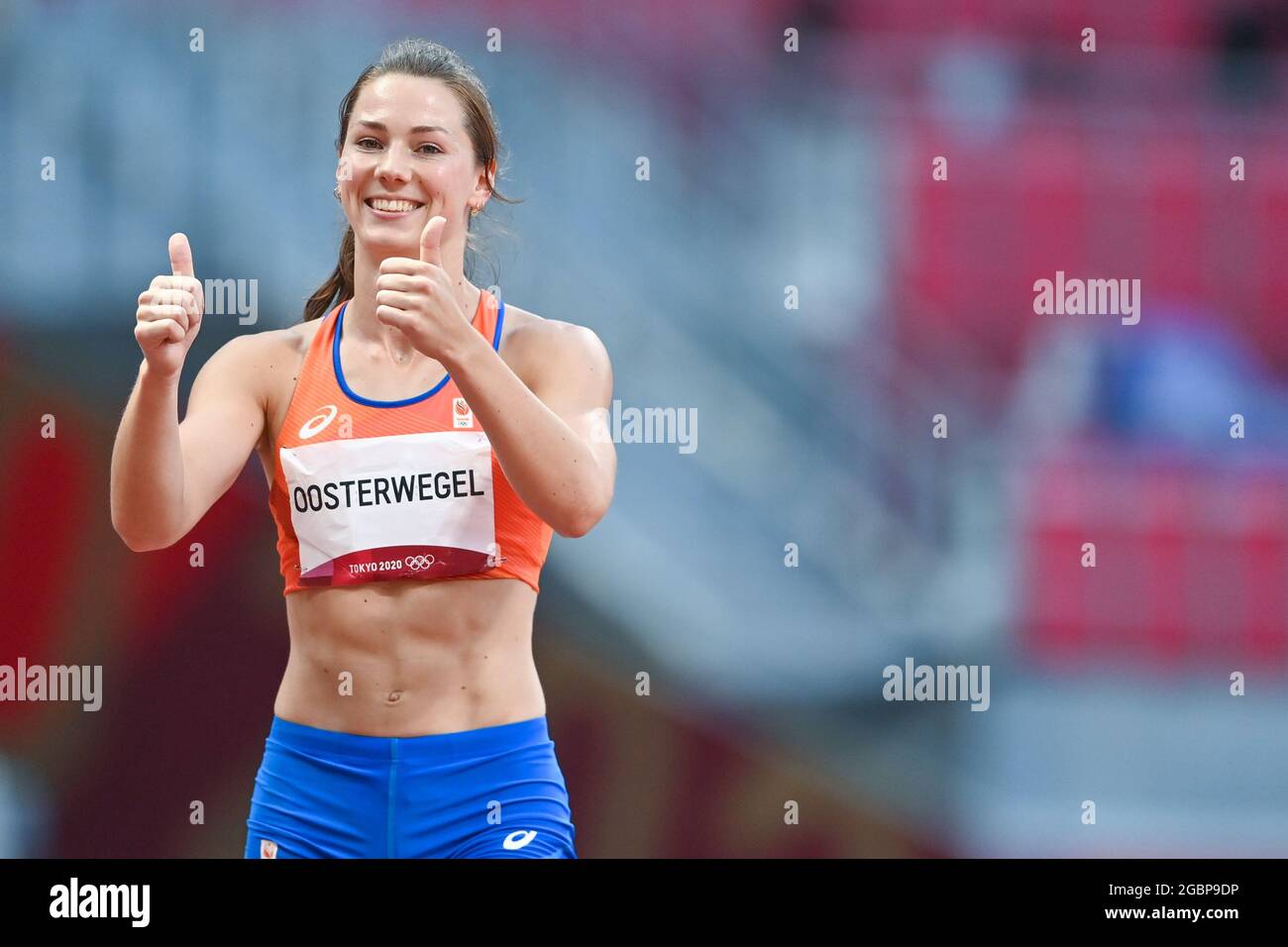 TOKYO, JAPAN - AUGUST 5: Emma Oosterwegel of The Netherlands competing ...
