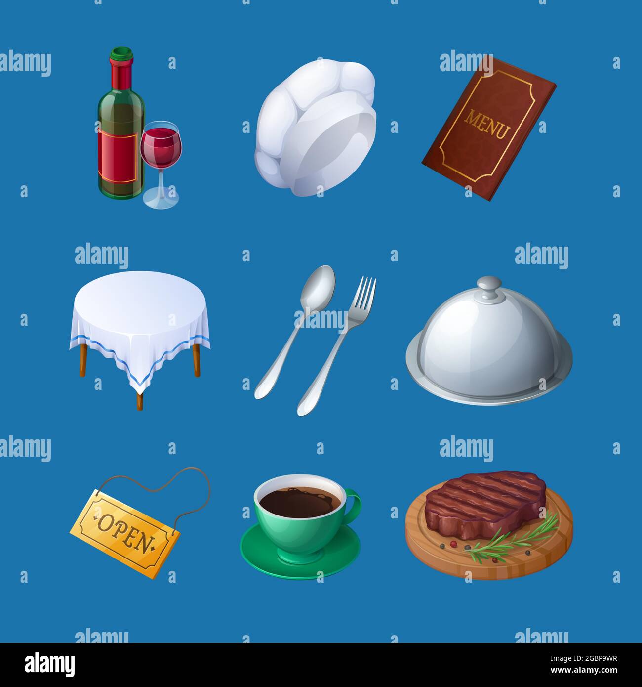 Toque 3d Stock Vector Images - Alamy