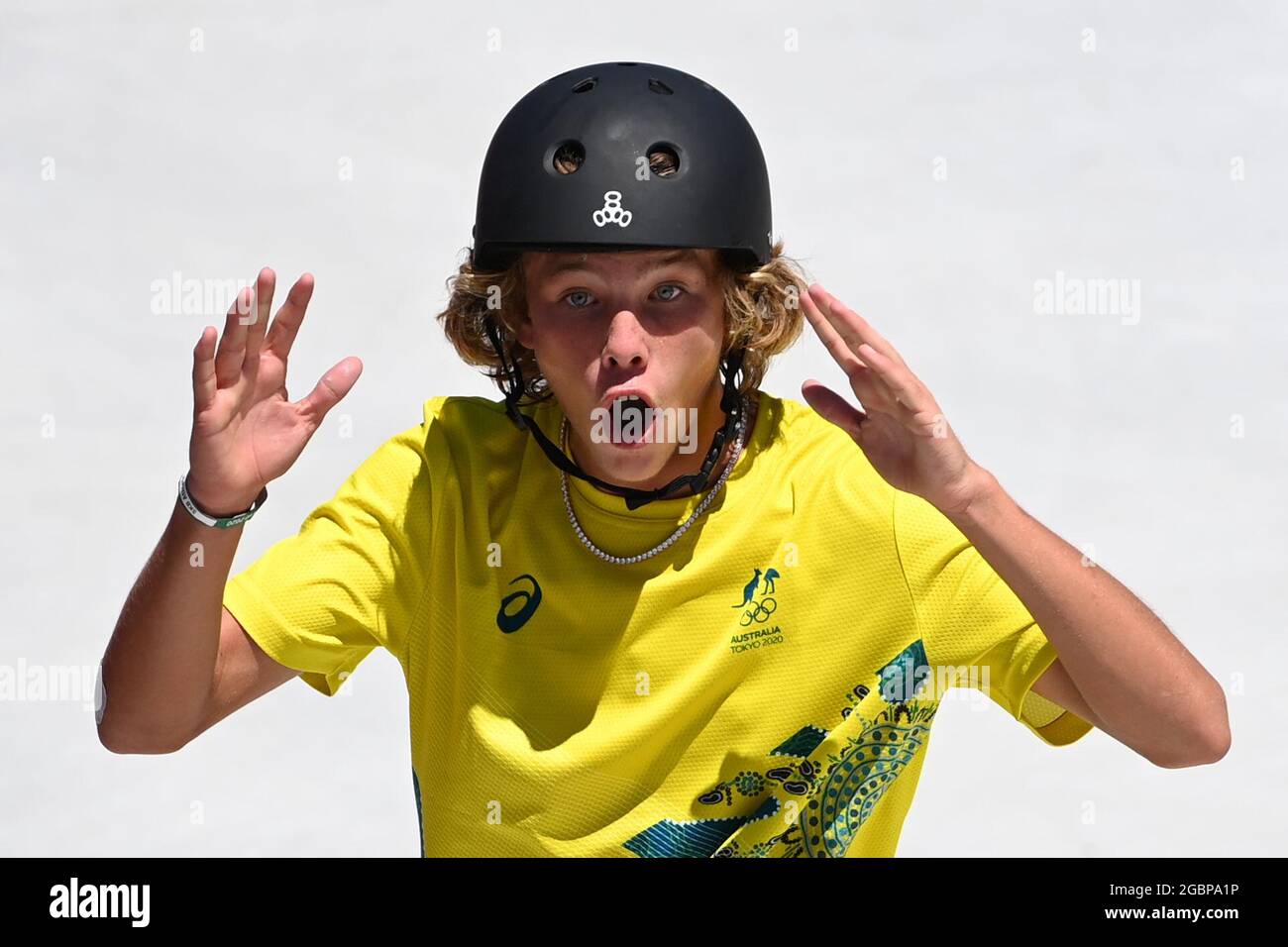 Tokio, Japan. 05th Aug, 2021. Skateboard: Olympics, Park, Men, Final at ...
