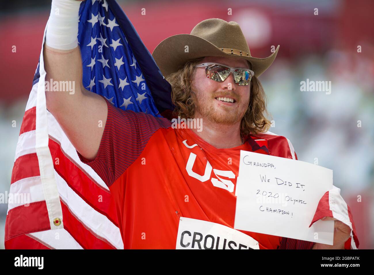 Ryan Crouser has been proclaimed Olympic Shot Put Champion at Tokyo ...