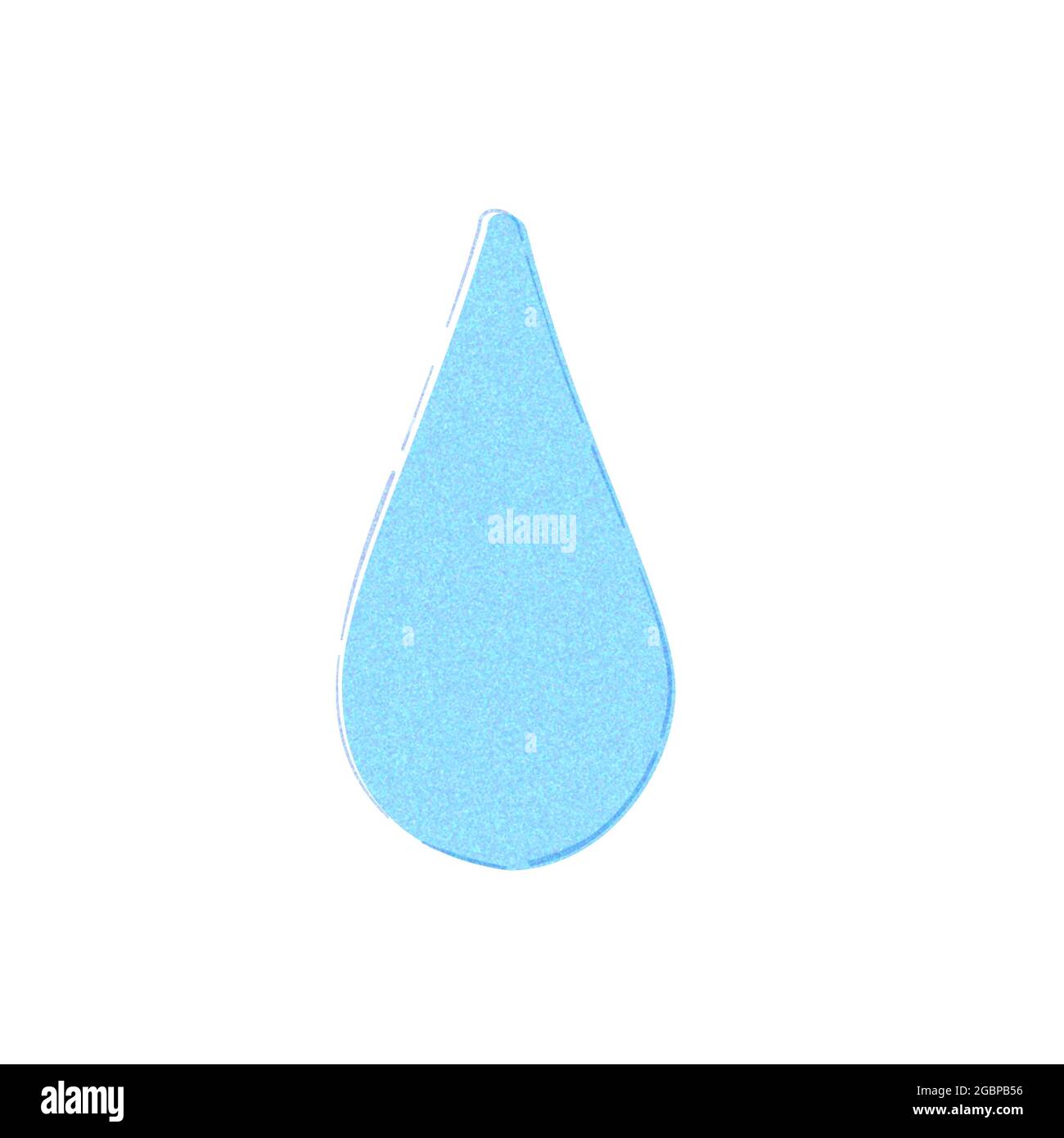 Drop mark.It is a watercolor touch Stock Photo - Alamy