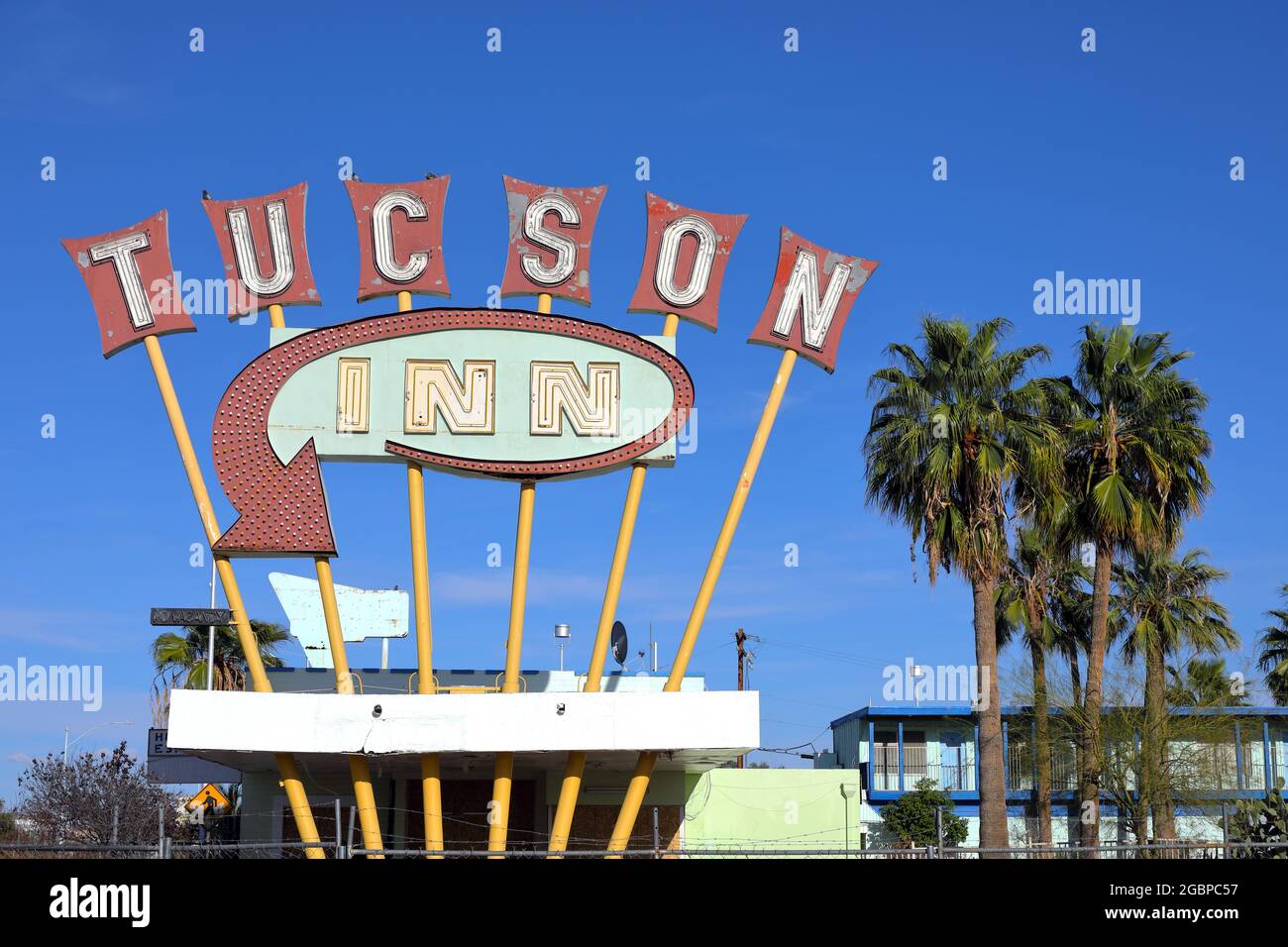 geography / travel, USA, Arizona, Tucson, Tucson Inn, historic motel ...