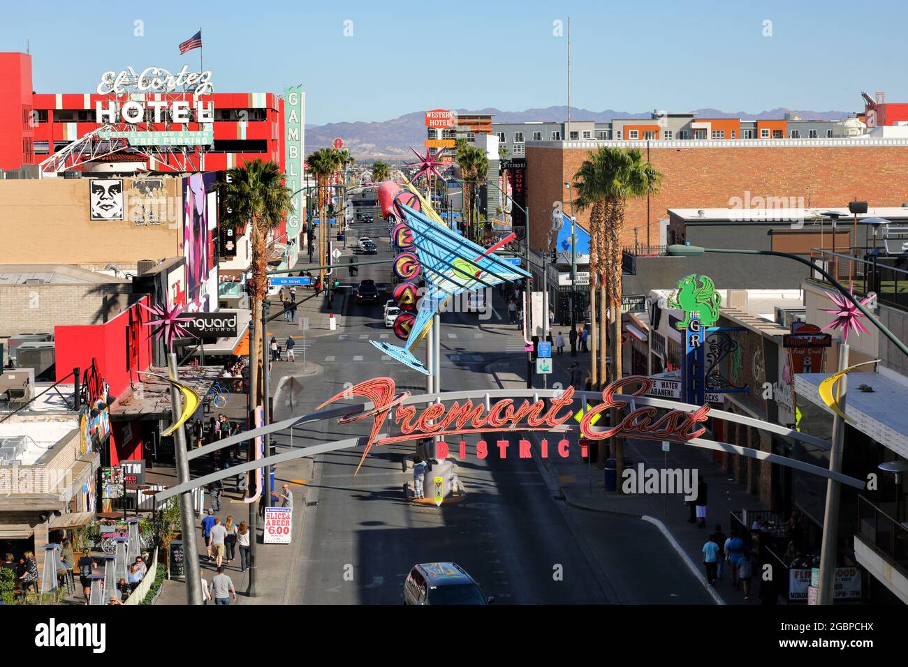 Las Vegas Nevada Fremont Street High Resolution Stock Photography and ...