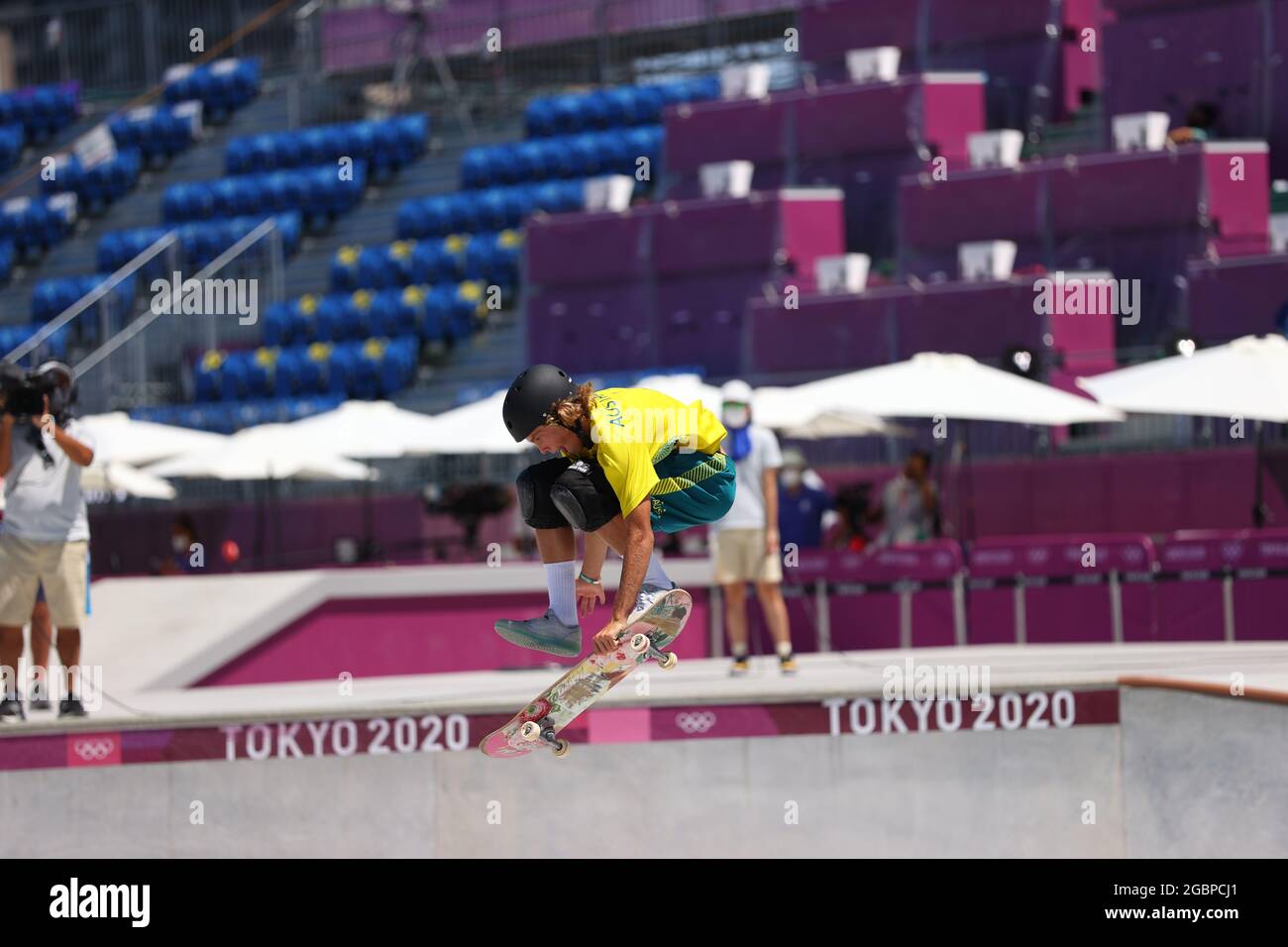 Keegan PALMER (AUS), AUGUST 5th, 2021 - Skateboarding : Men's Park ...