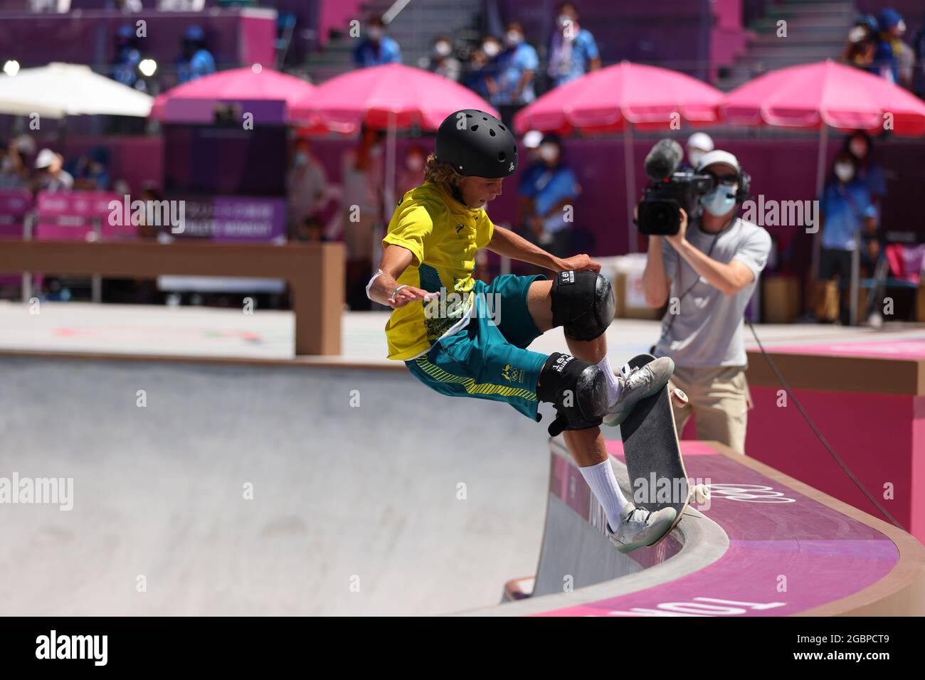 Keegan PALMER (AUS), AUGUST 5th, 2021 - Skateboarding : Men's Park ...