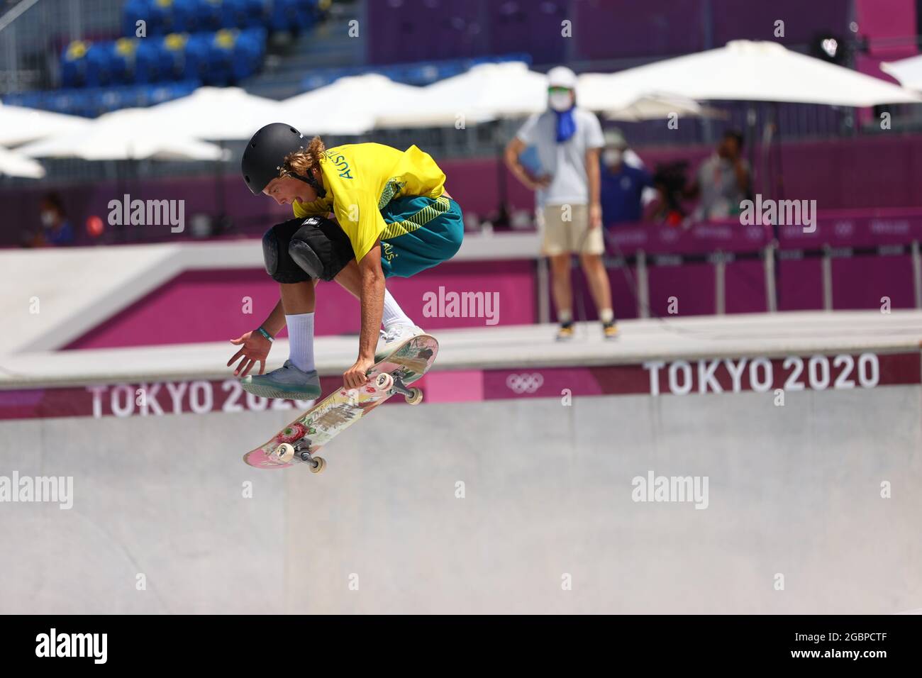 Keegan PALMER (AUS), AUGUST 5th, 2021 - Skateboarding : Men's Park ...
