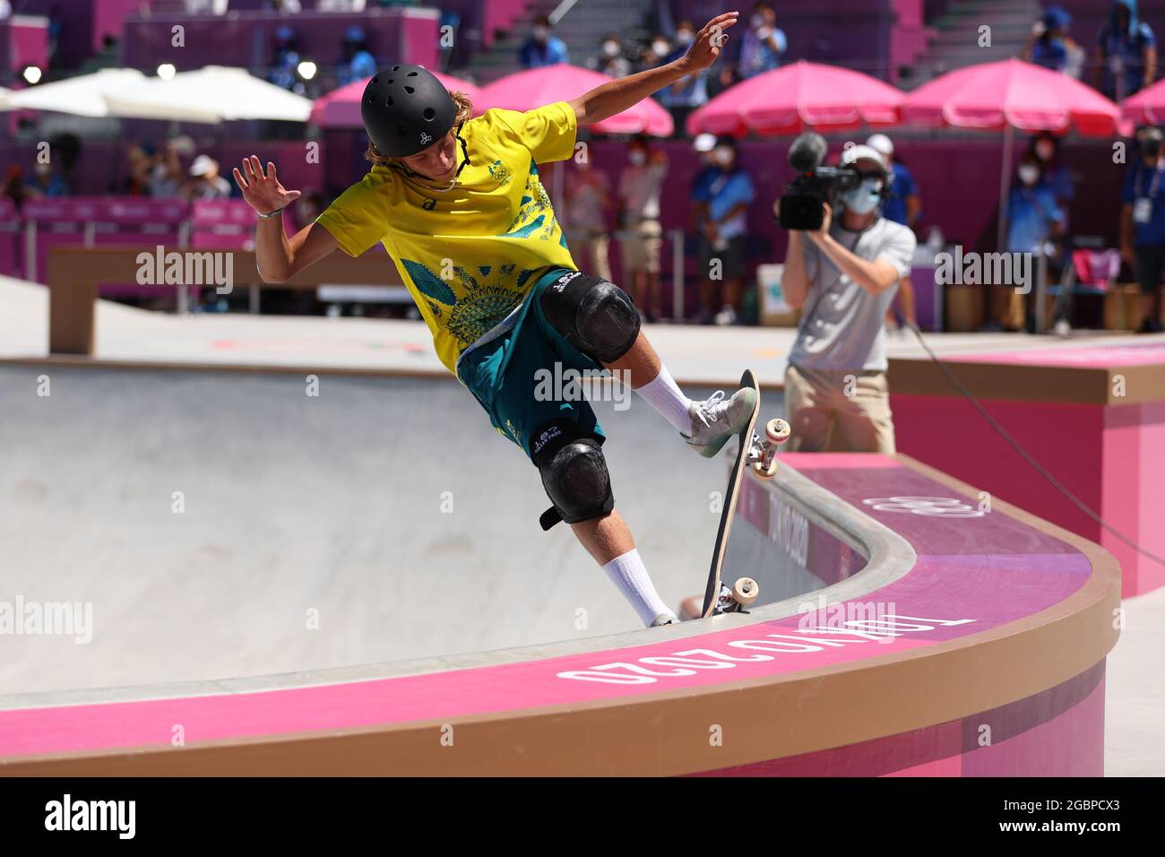 Keegan PALMER (AUS), AUGUST 5th, 2021 - Skateboarding : Men's Park ...