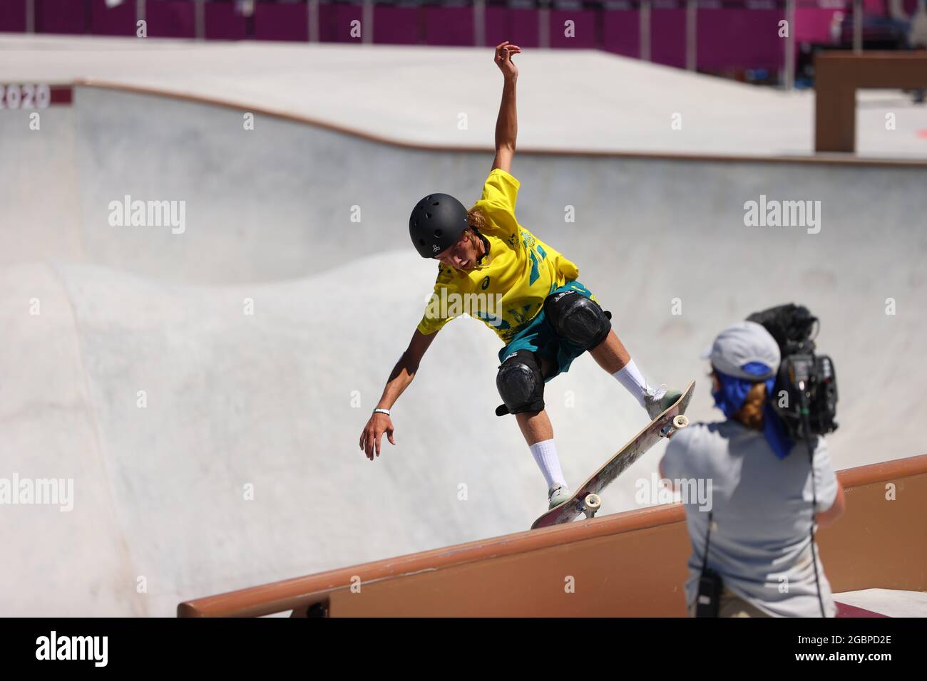 Keegan PALMER (AUS), AUGUST 5th, 2021 - Skateboarding : Men's Park ...