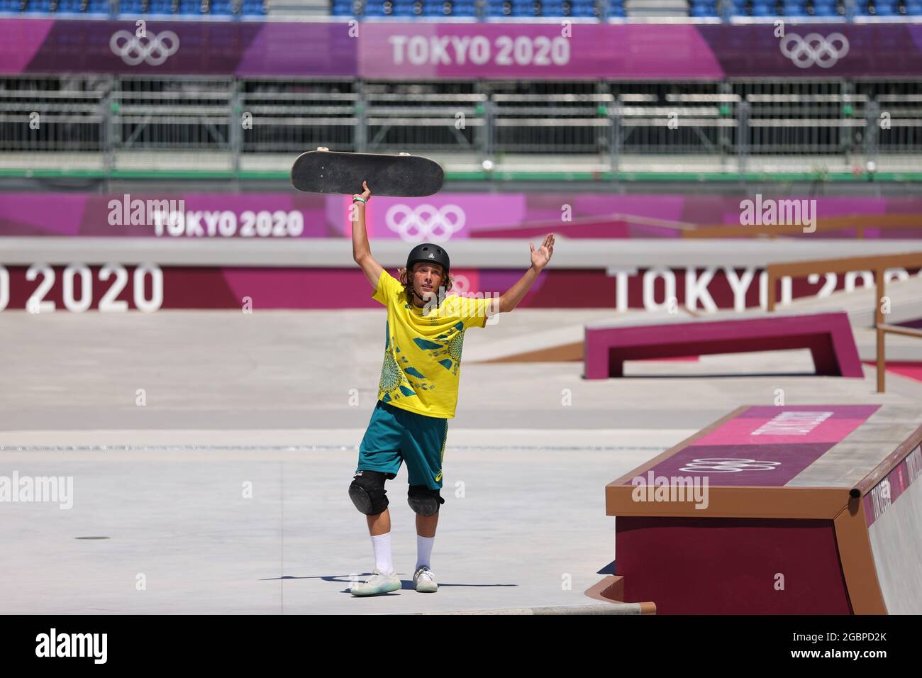 Keegan PALMER (AUS), AUGUST 5th, 2021 - Skateboarding : Men's Park ...