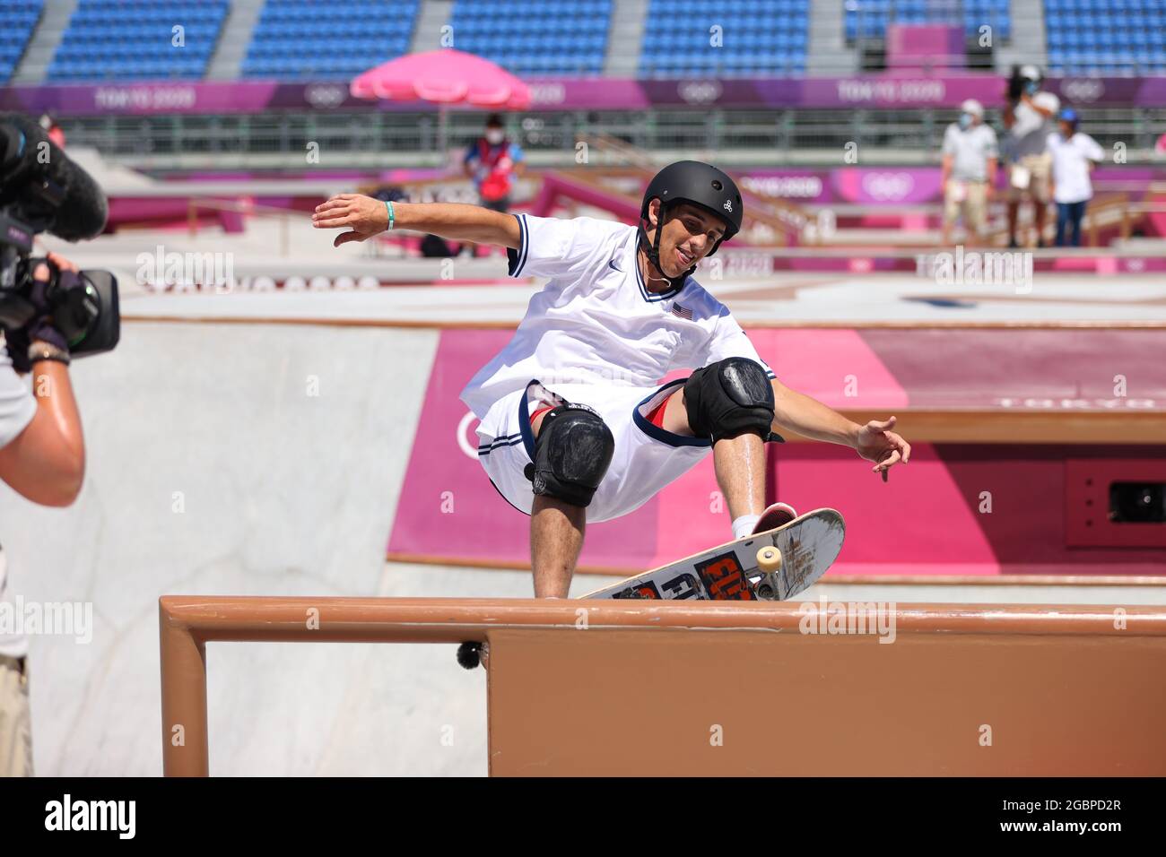 Cory JUNEAU (USA), AUGUST 5th, 2021 - Skateboarding : Men's Park Final ...