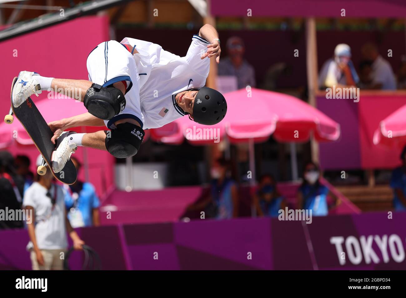 Cory JUNEAU (USA), AUGUST 5th, 2021 - Skateboarding : Men's Park Final ...