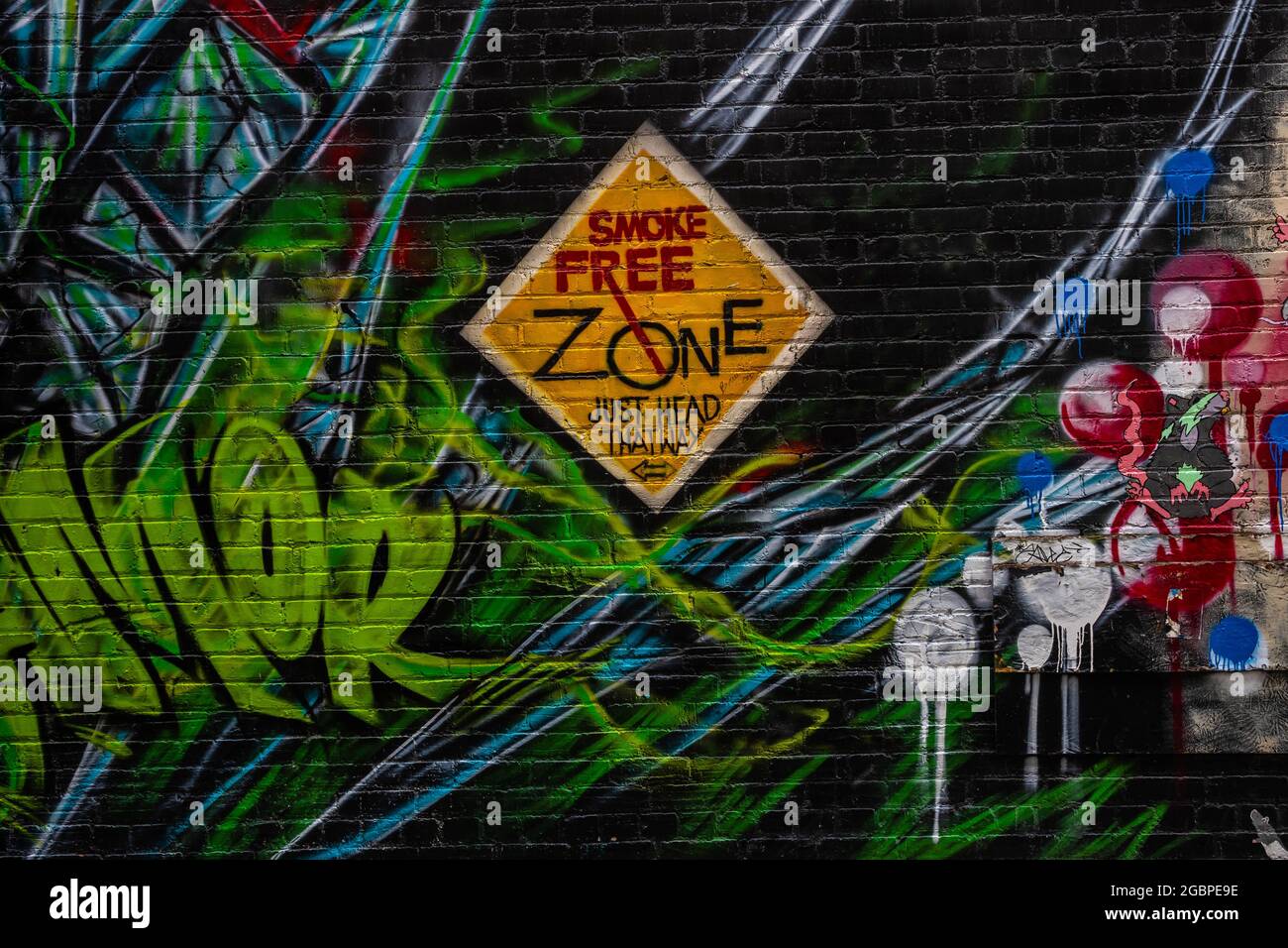 Boise, ID, USA - July 25, 2021: The Freak Alley Gallery Stock Photo - Alamy