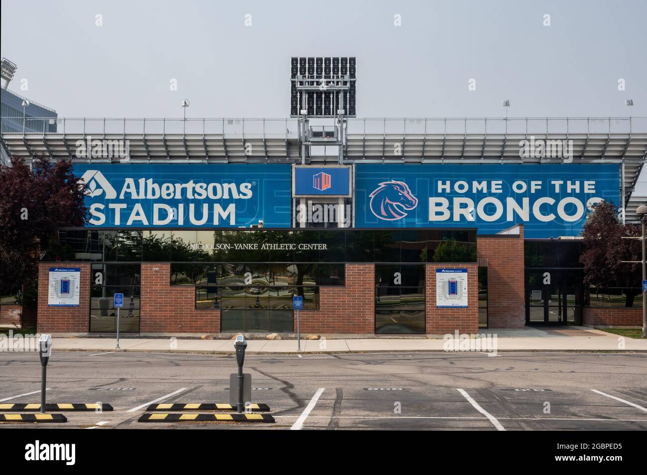 Boise, ID, USA - July 25, 2021: The Albertsons Stadium Stock Photo - Alamy