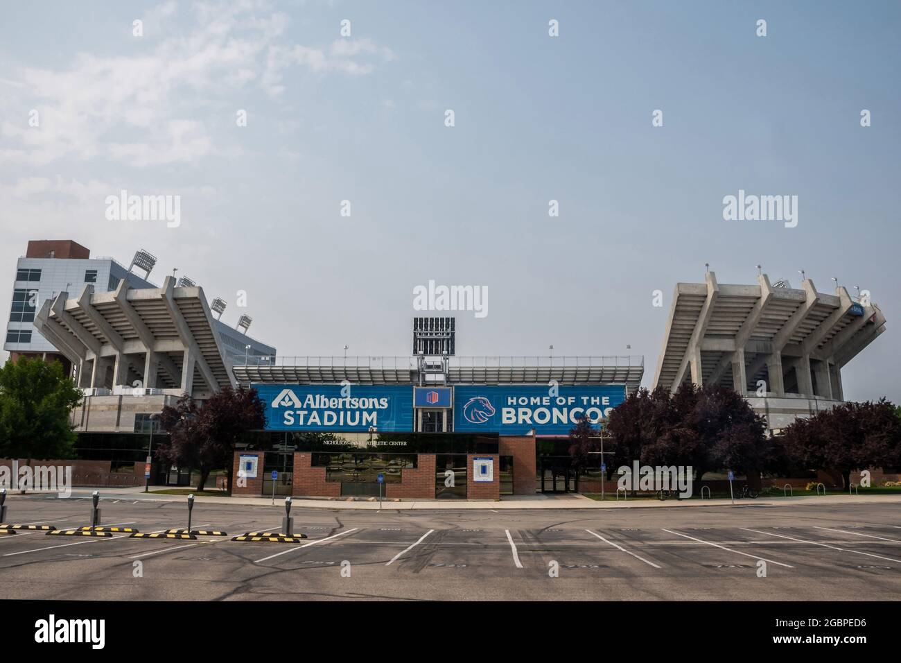 Boise, ID, USA - July 25, 2021: The Albertsons Stadium Stock Photo - Alamy