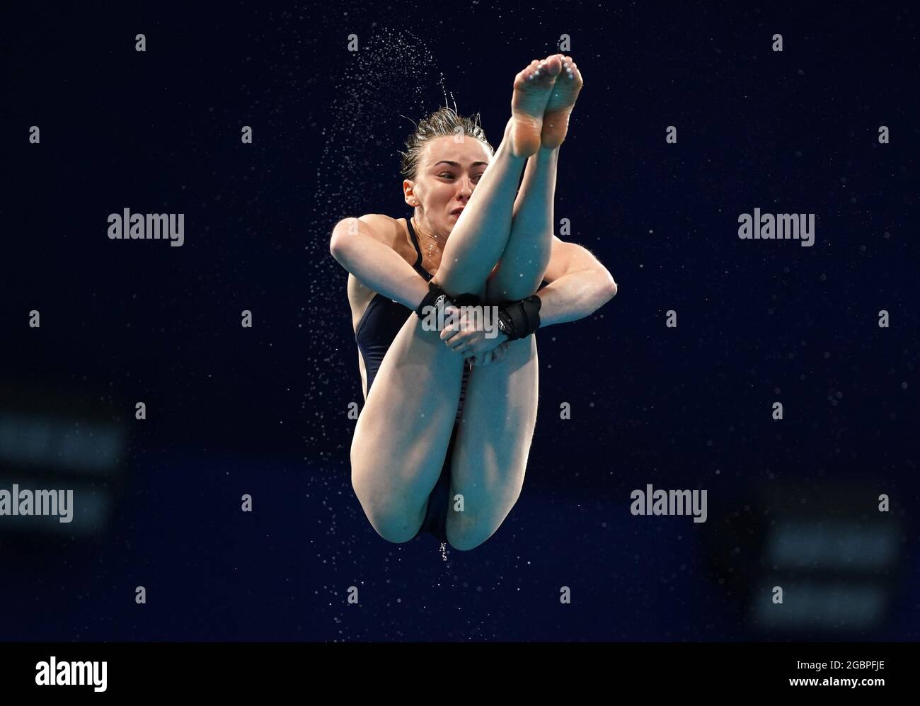 Great Britain's Lois Toulson in the Women's 10m Platform Final at Tokyo ...