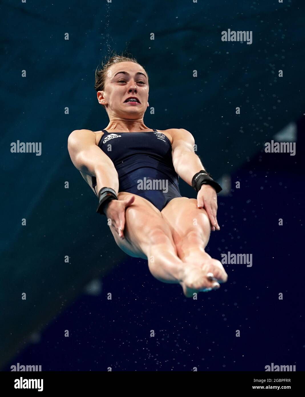 Great Britain's Lois Toulson in the Women's 10m Platform Final at Tokyo ...