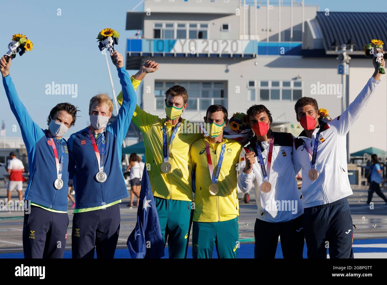 Men's Two Person Dinghy - 470 - Victory Ceremony, AUGUST 4th, 2021 ...