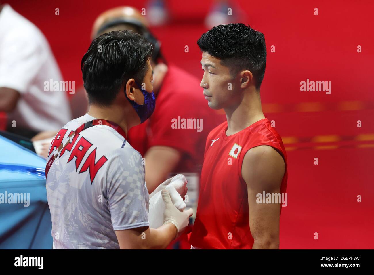 Tokyo, Japan. 5th Aug, 2021. Ryomei Tanaka (JPN) Boxing : Men's Fly ...