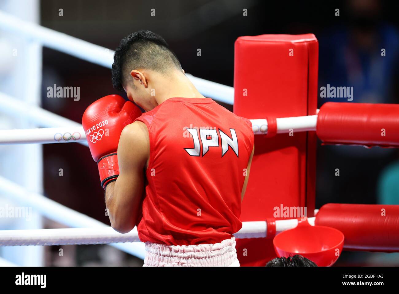 Tokyo, Japan. 5th Aug, 2021. Ryomei Tanaka (JPN) Boxing : Men's Fly ...