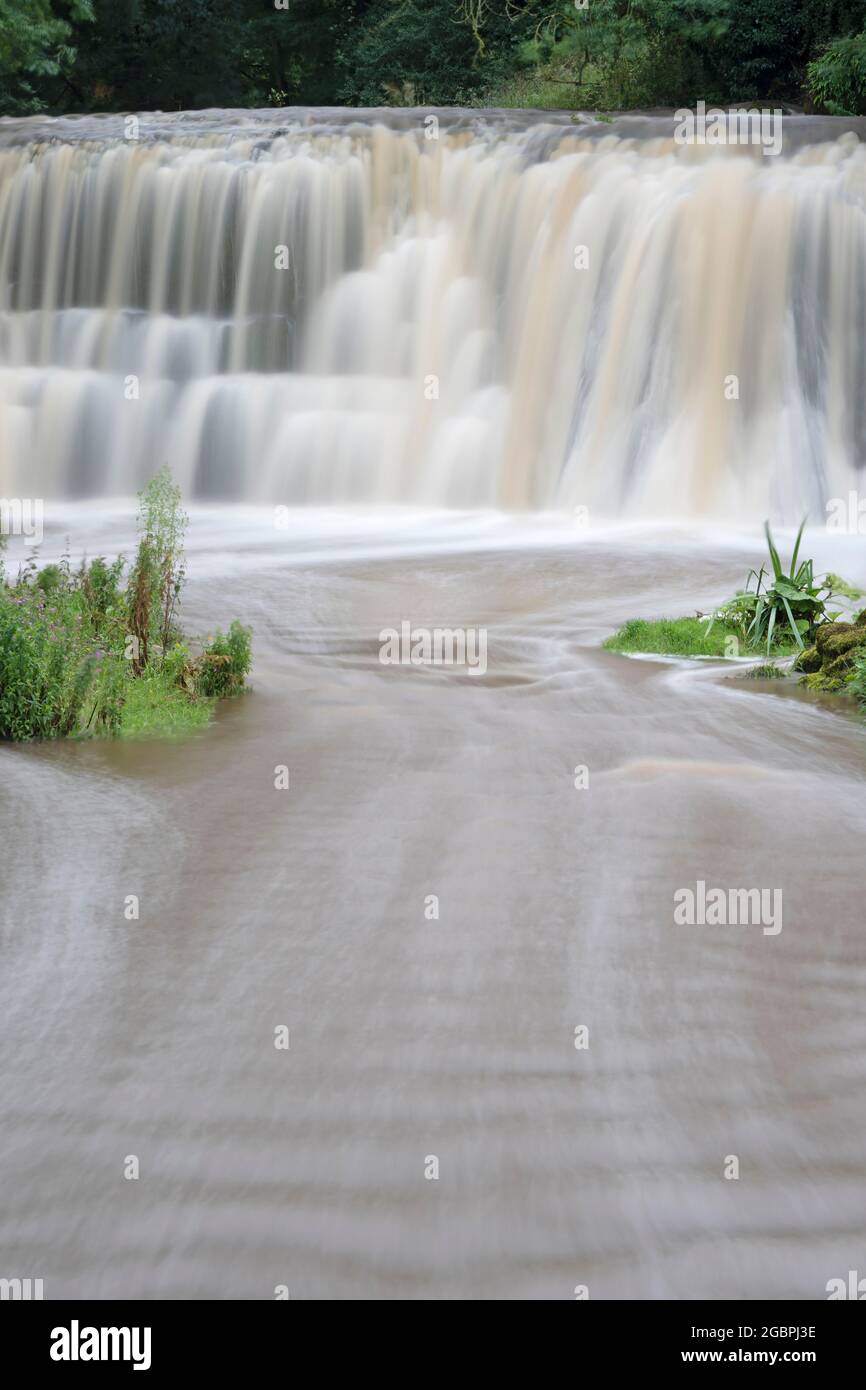 The river came up extremely quickly, and continued to do so. It became ...