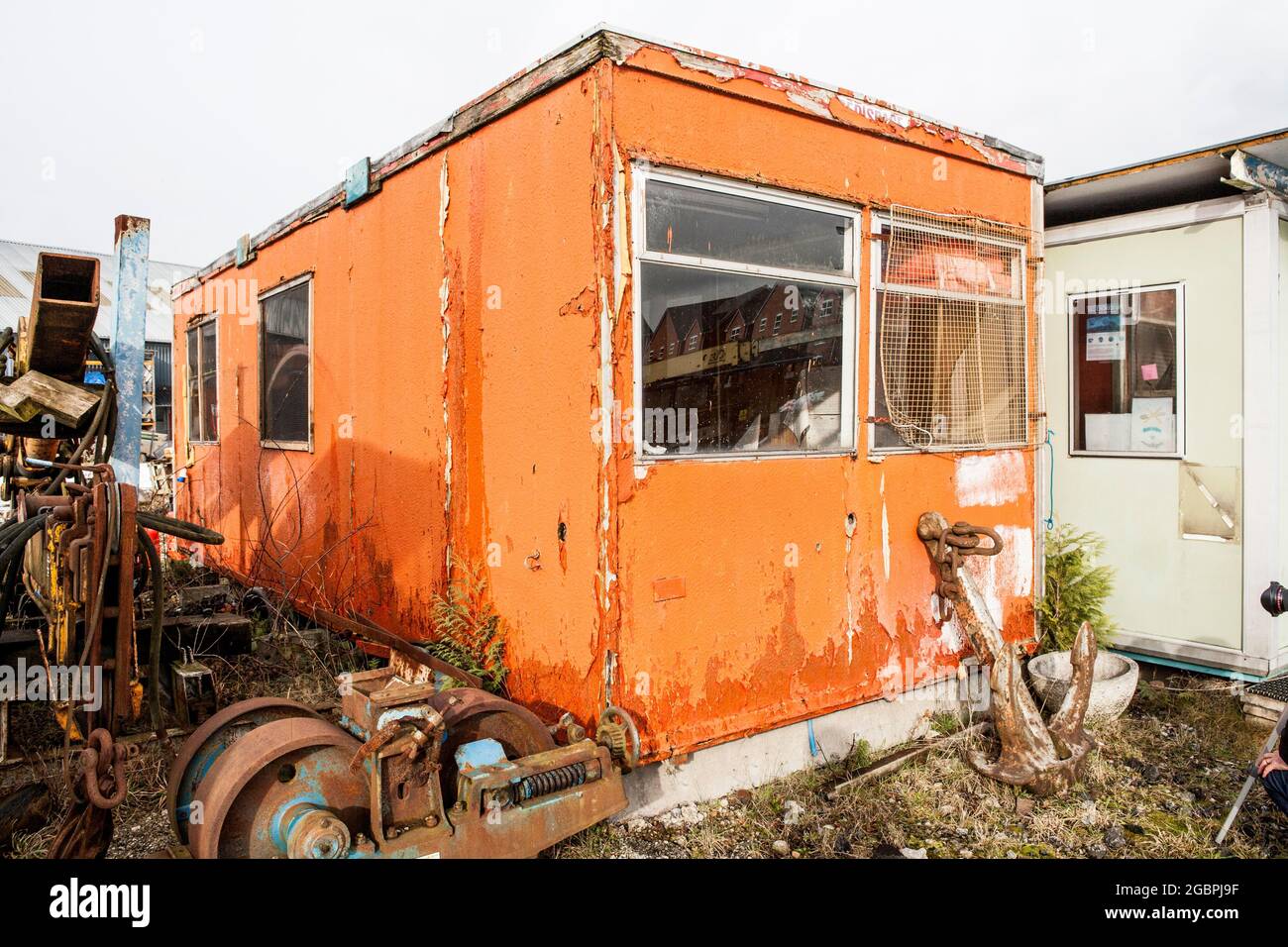 Boat Breakers Yard. In this yard the buildings are not in much better ...