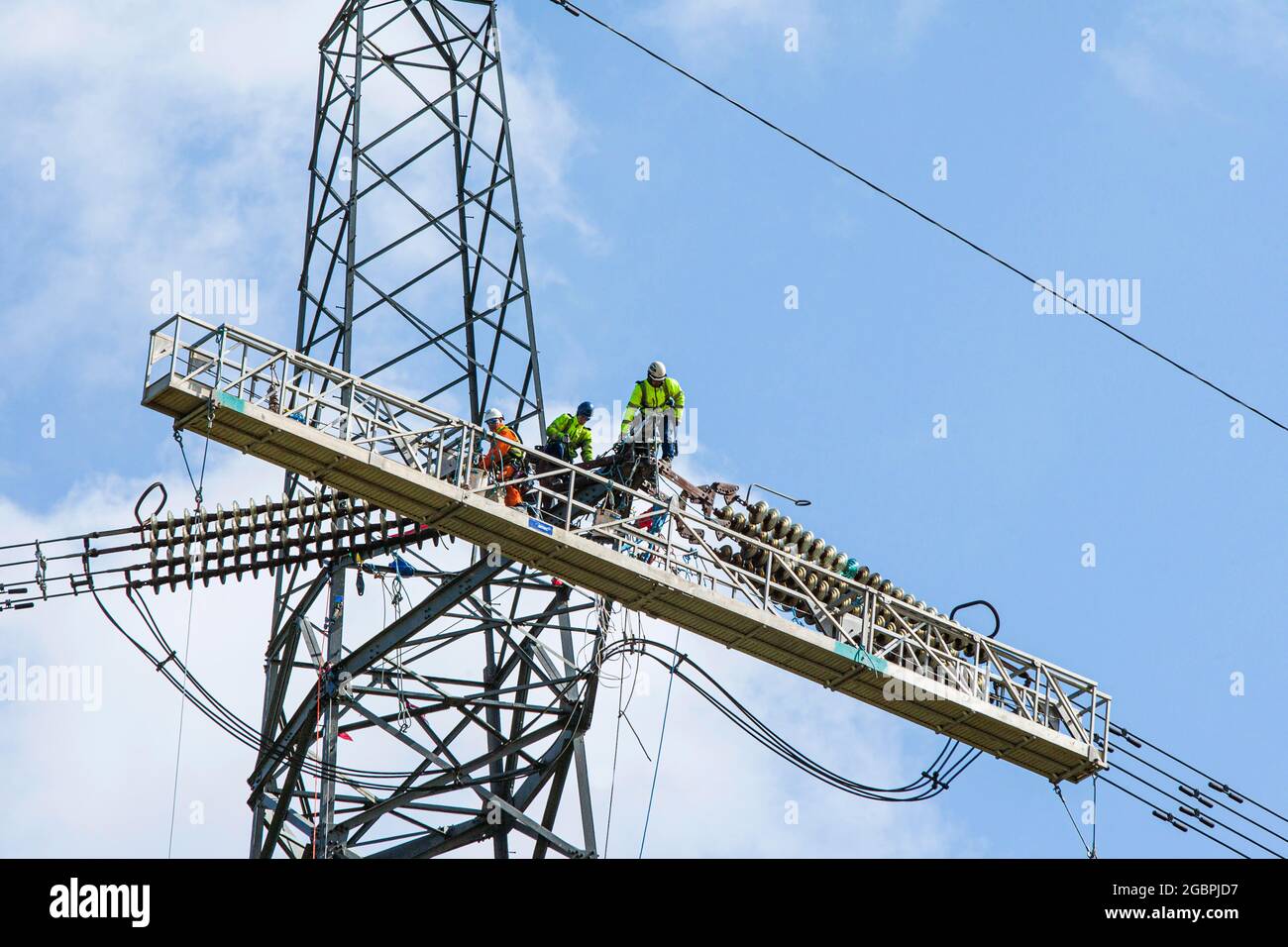 Scaffold riggers hi-res stock photography and images - Alamy