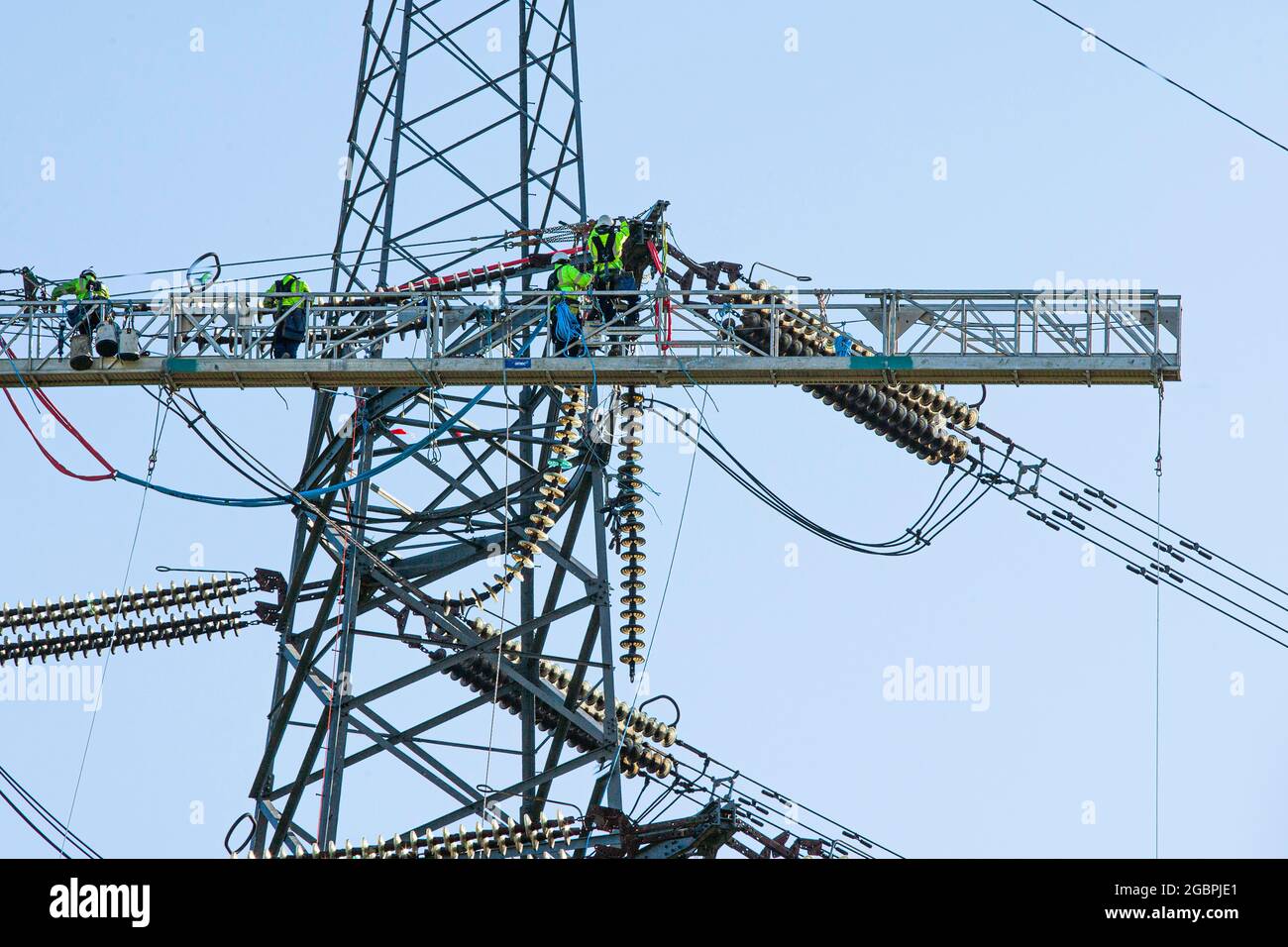 This shows the first major maintenance programme since the installation ...