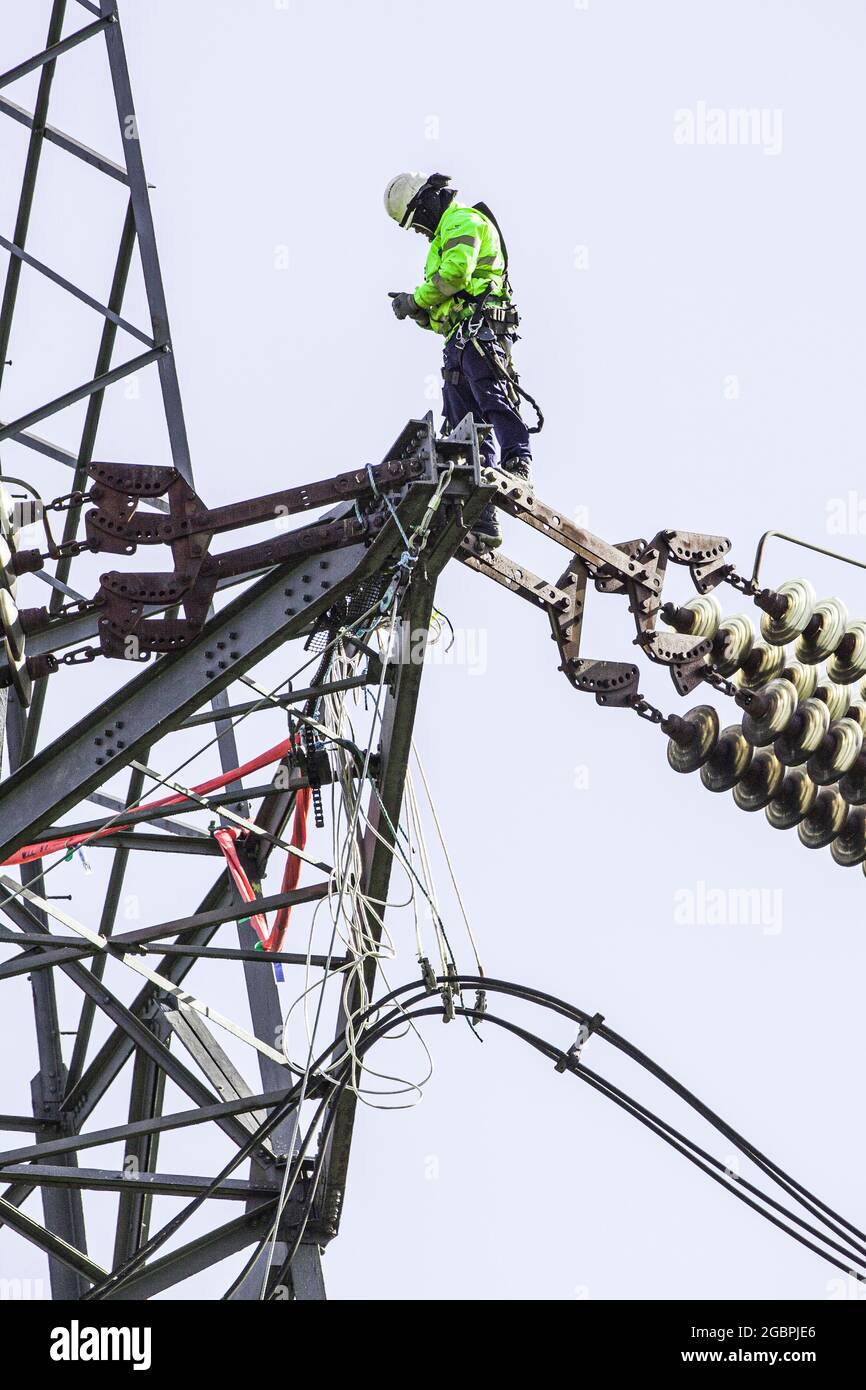 This shows the first major maintenance programme since the installation ...