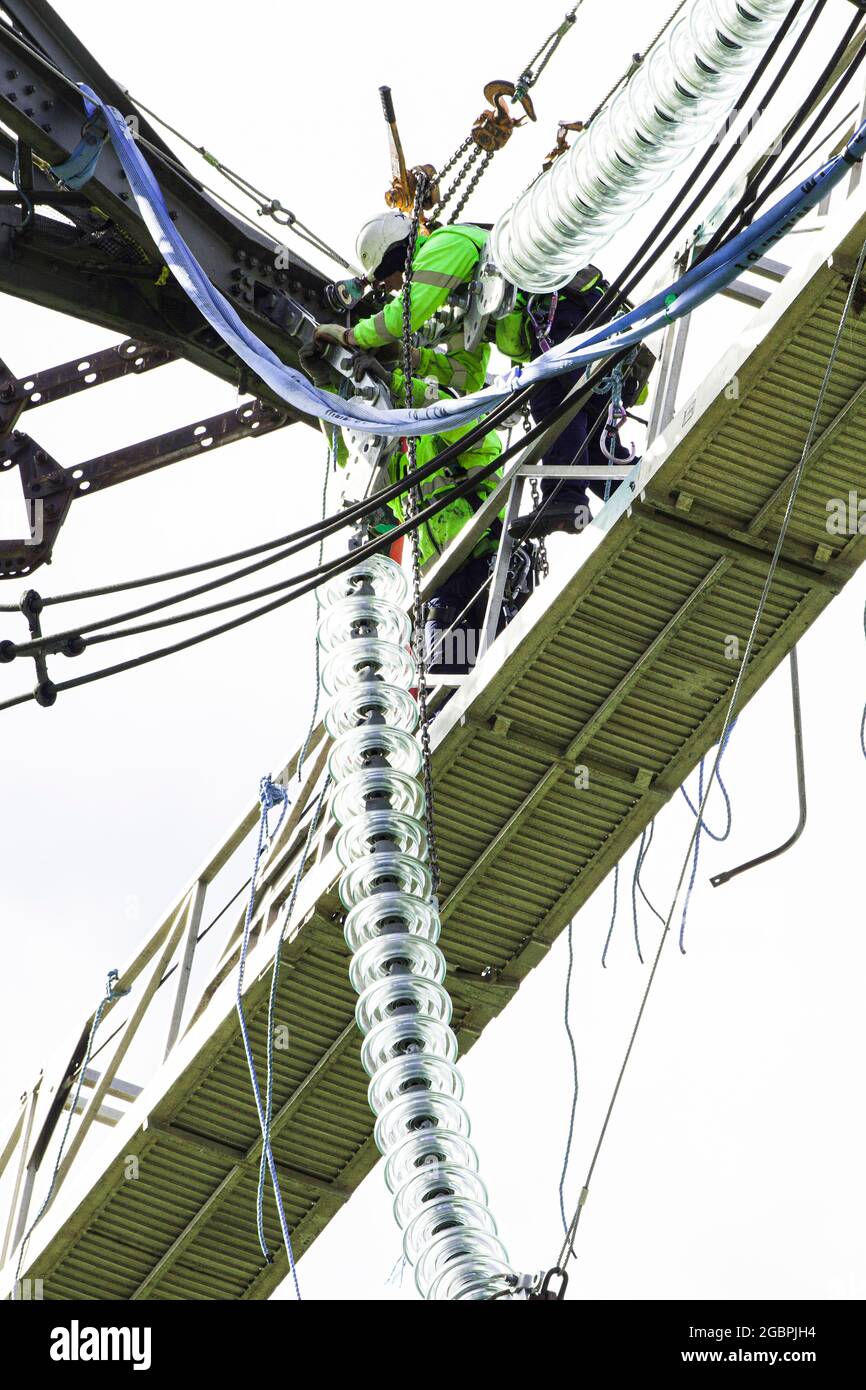 This shows the first major maintenance programme since the installation ...