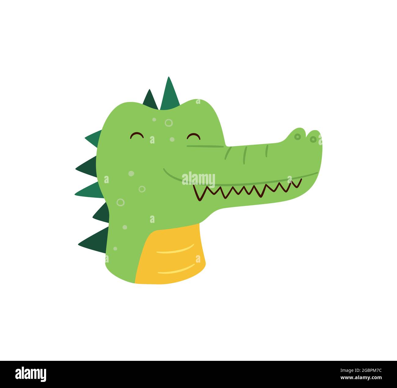 Clipart Alligator Face